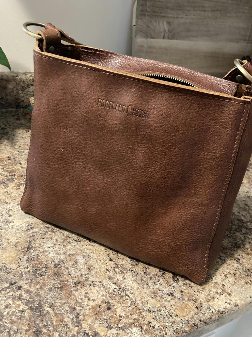 Triangle Shoulder Bag | Portland Leather Goods