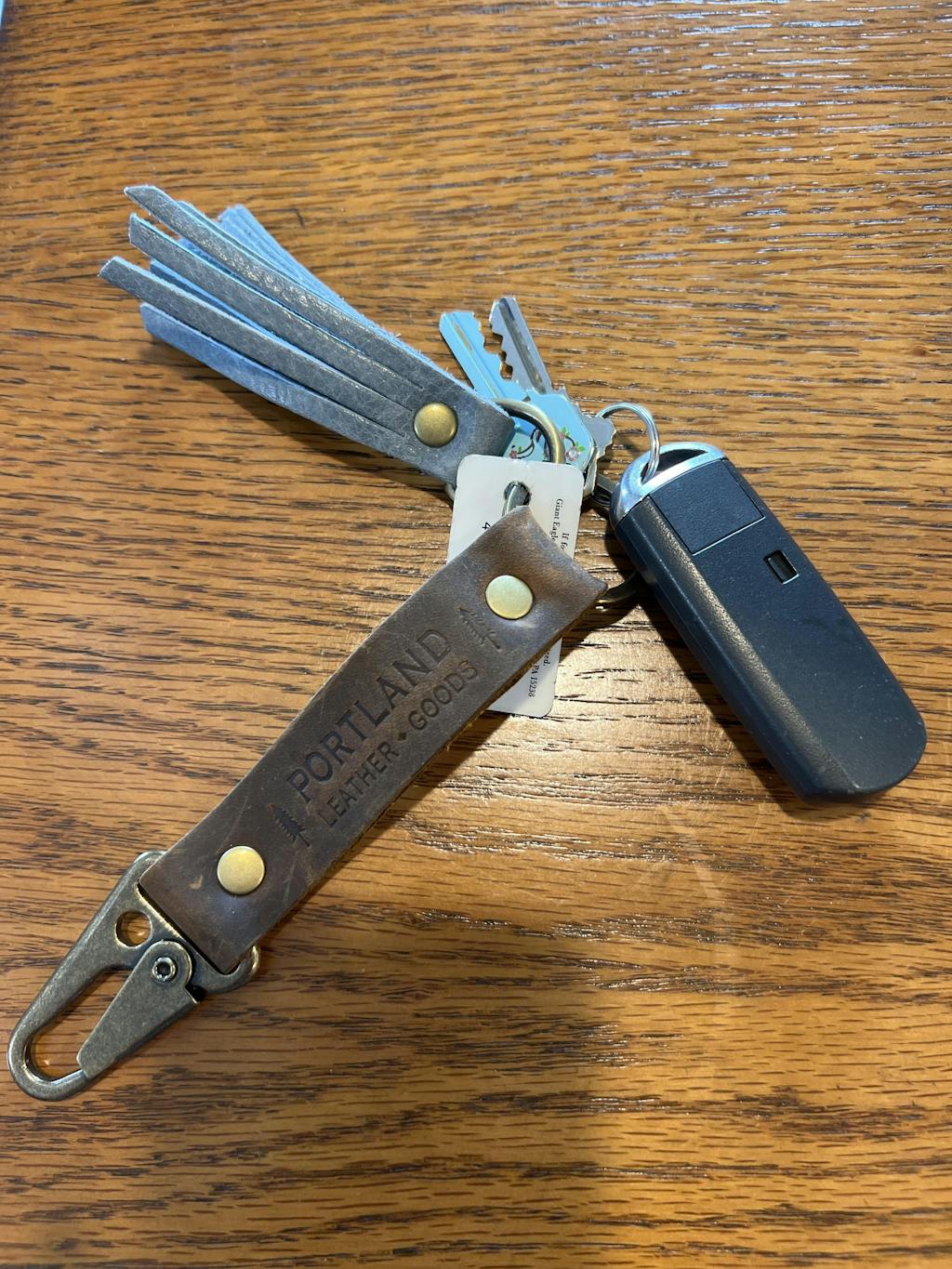 Men's / Women's PLG Keychain | Portland Leather Goods