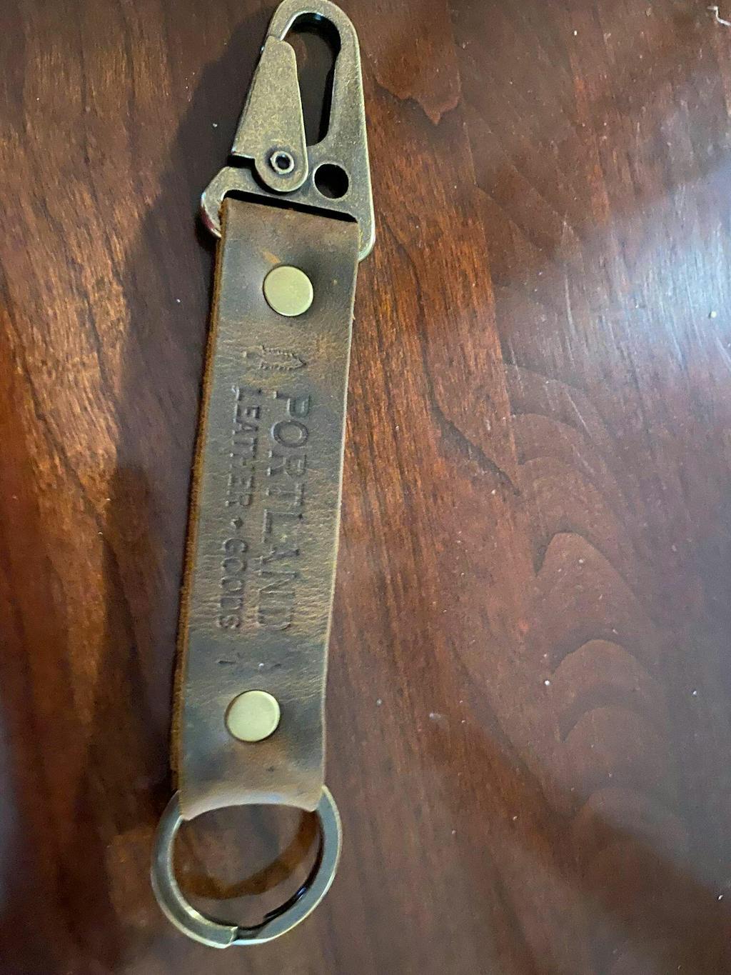 Men's / Women's PLG Keychain | Portland Leather Goods