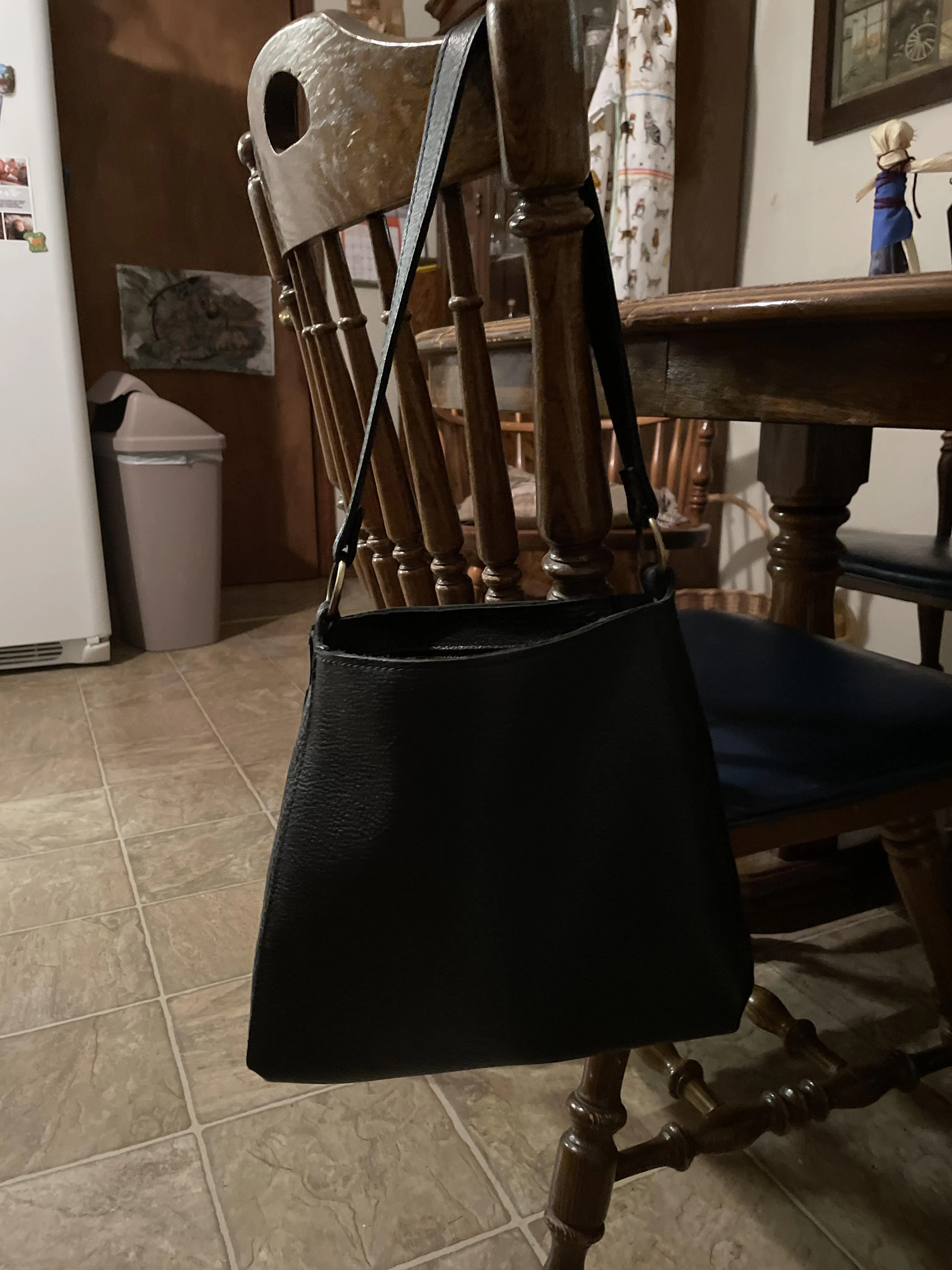 Almost Perfect' Triangle Shoulder Bag | Portland Leather Goods
