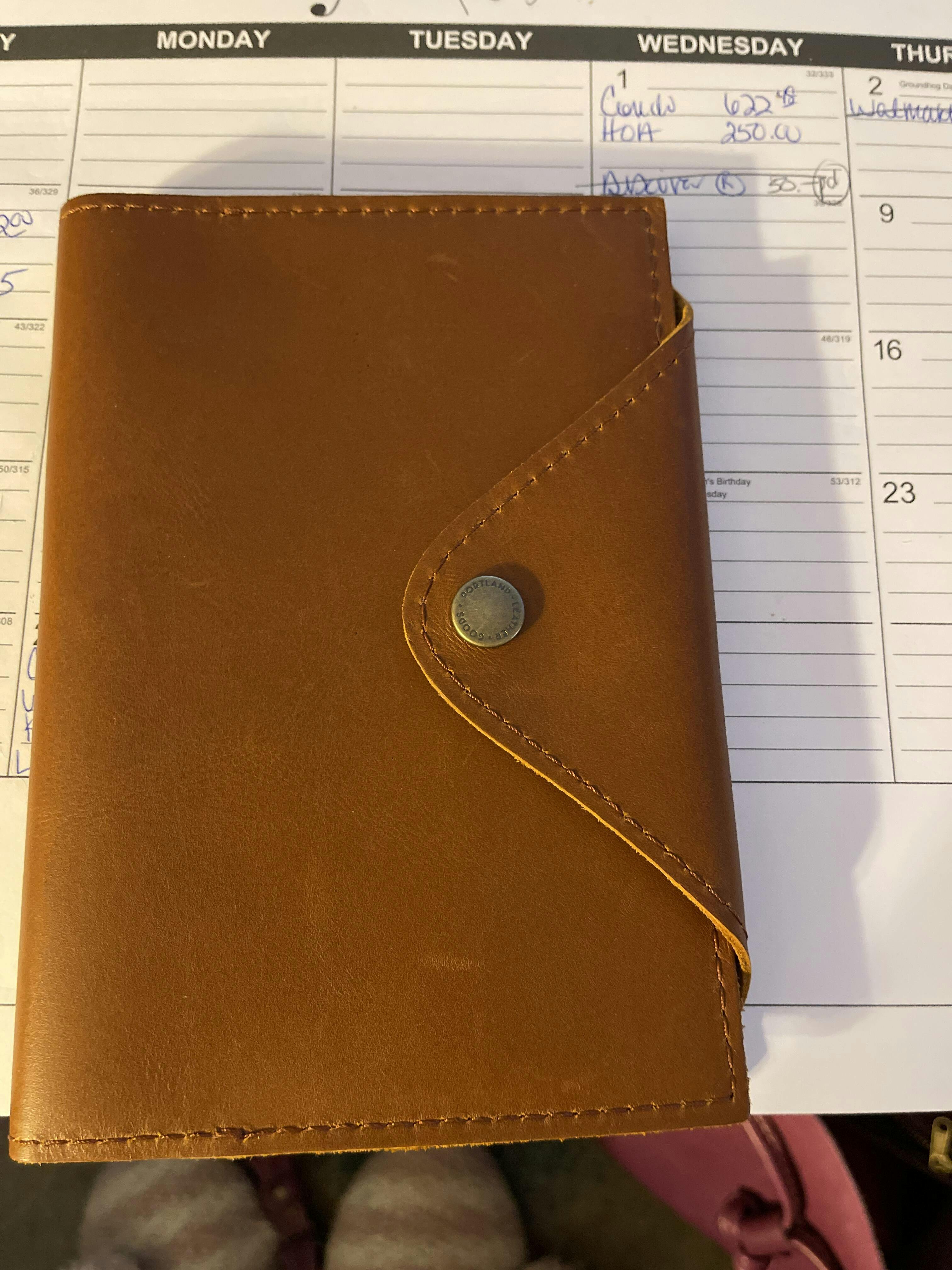 Leather Snap Journal | Portland Leather Goods