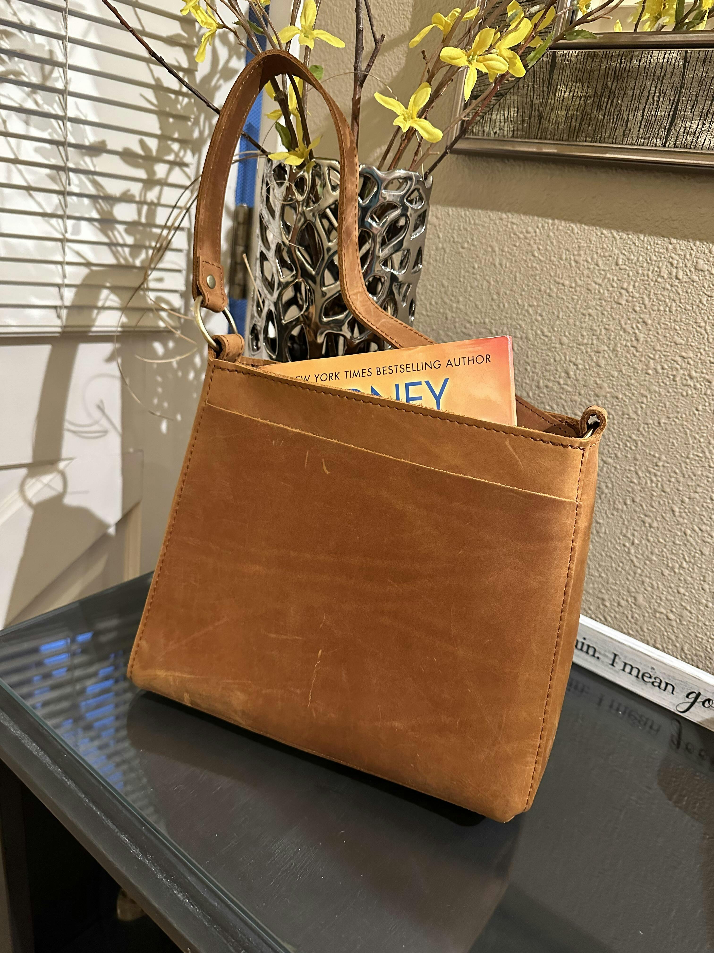 Triangle Shoulder Bag | Portland Leather Goods