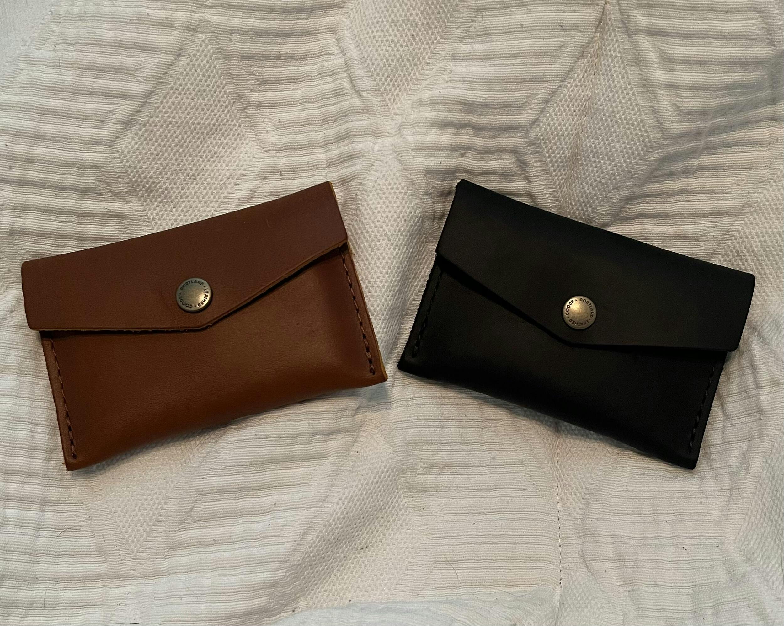'Almost Perfect' Mini Envelope Wallet | Portland Leather Goods