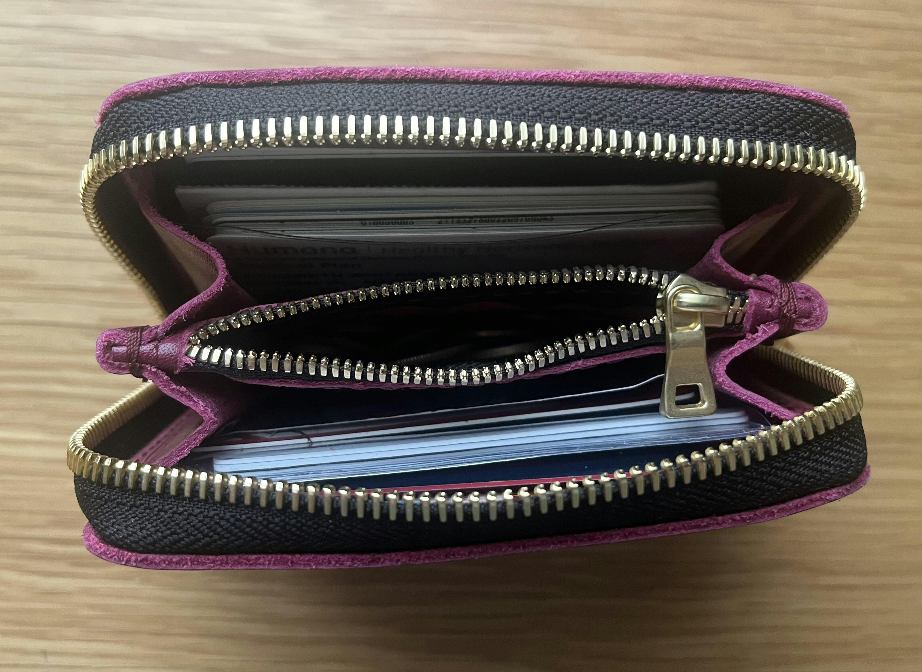 'Almost Perfect' Small Zip Wallet | Portland Leather Goods