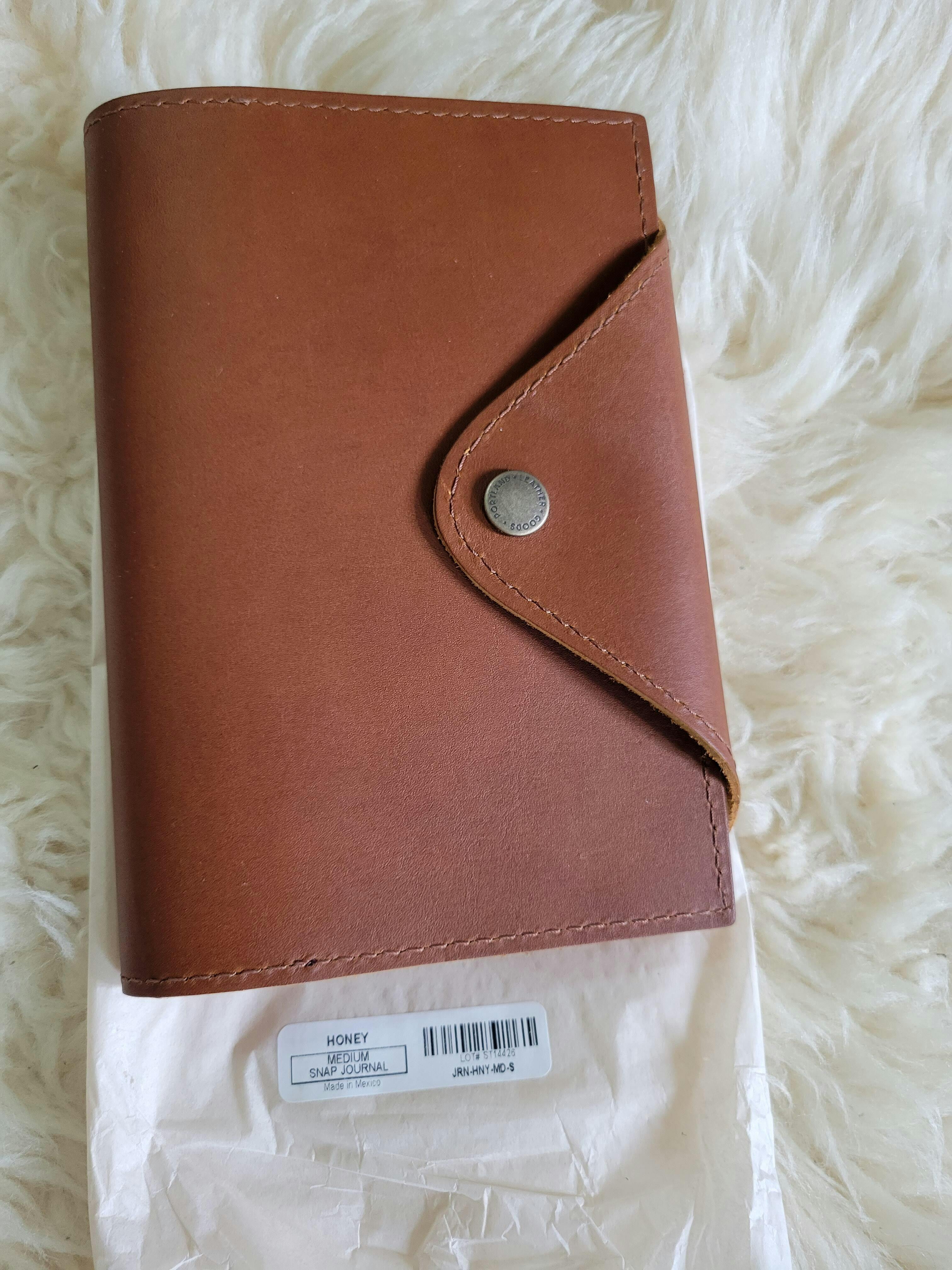 Leather Snap Journal | Portland Leather Goods