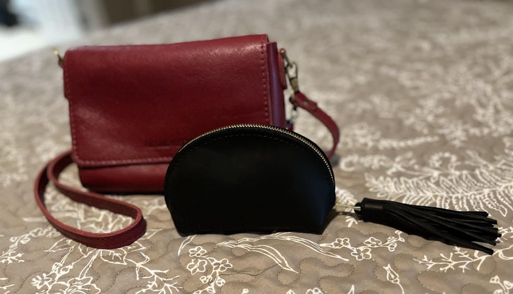 Taco Tassel Pouch Portland Leather