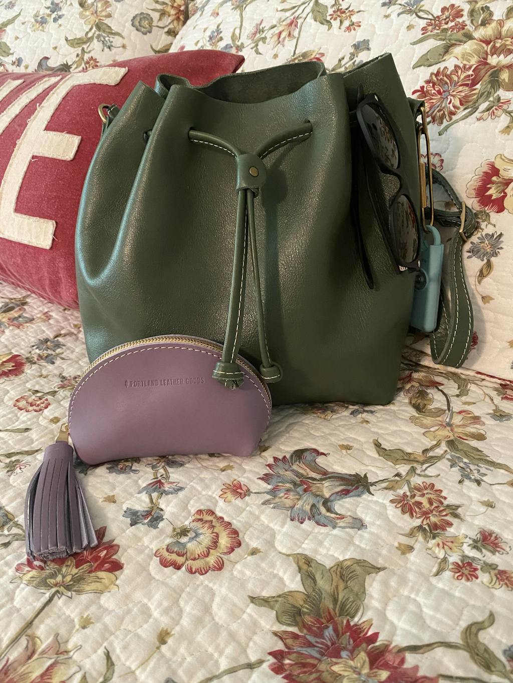 Taco Tassel Pouch Portland Leather