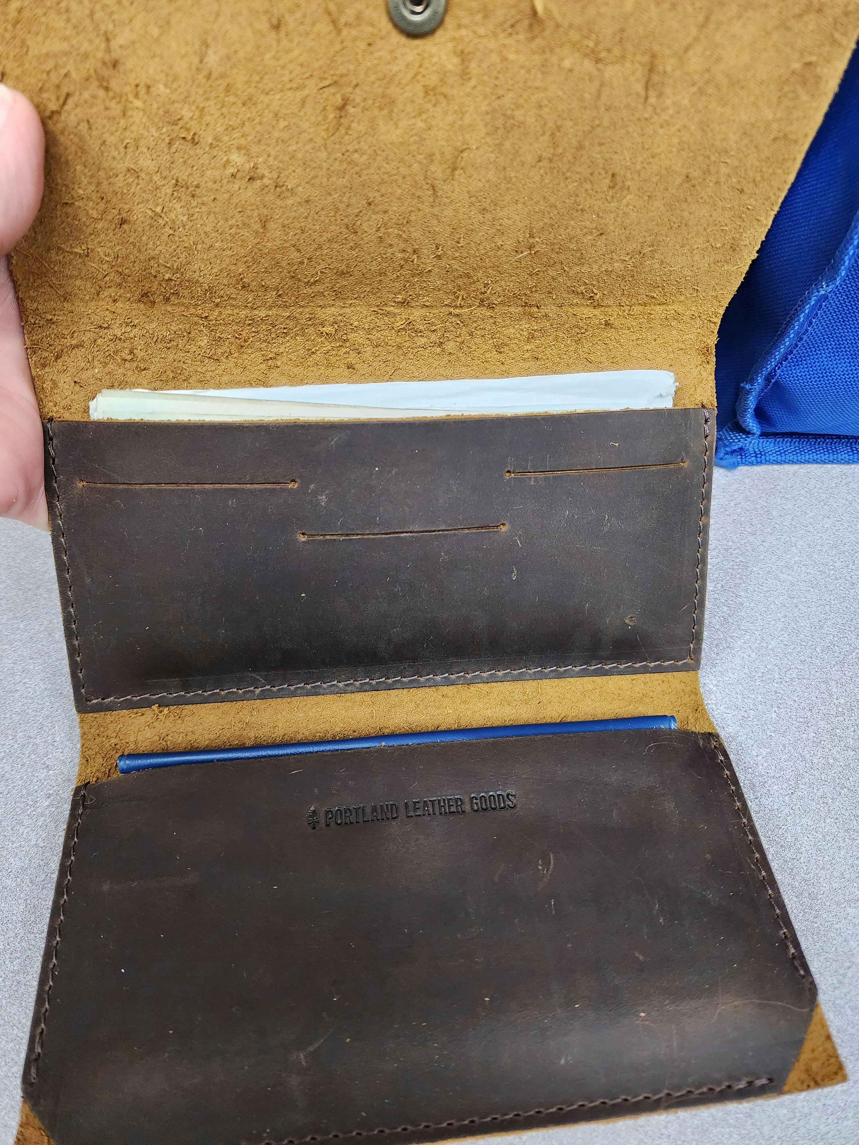 'Almost Perfect' Leather Rancher Wallet | Portland Leather Goods