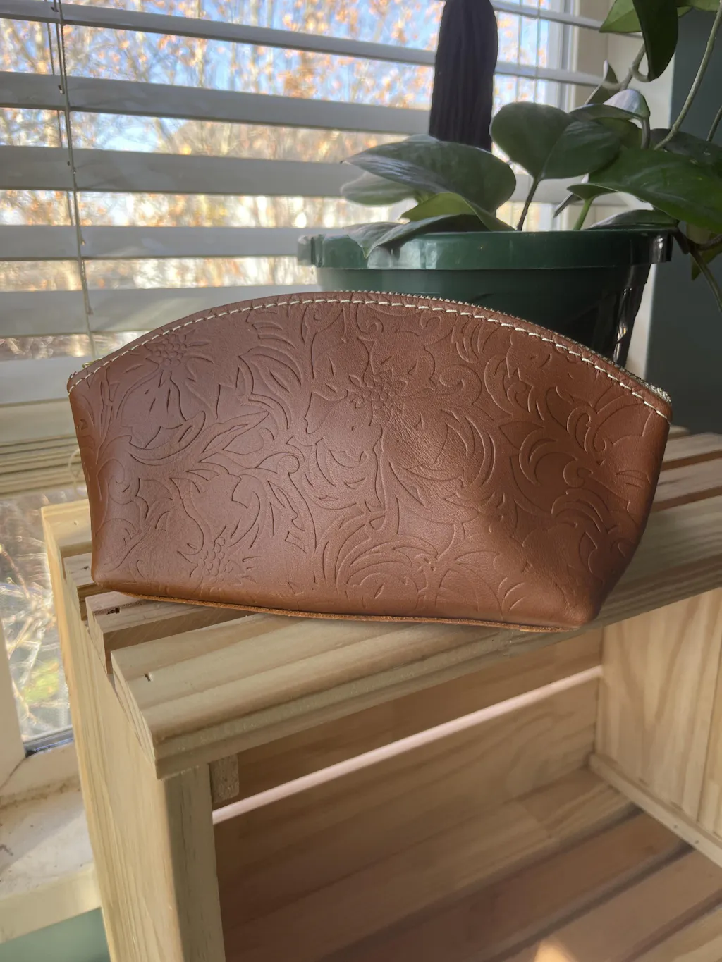 Eclipse Makeup Bag | Portland Leather Goods