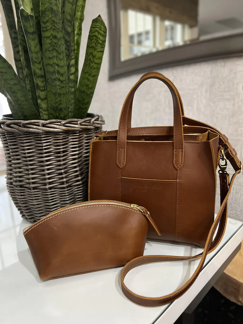 Eclipse Makeup Bag | Portland Leather Goods