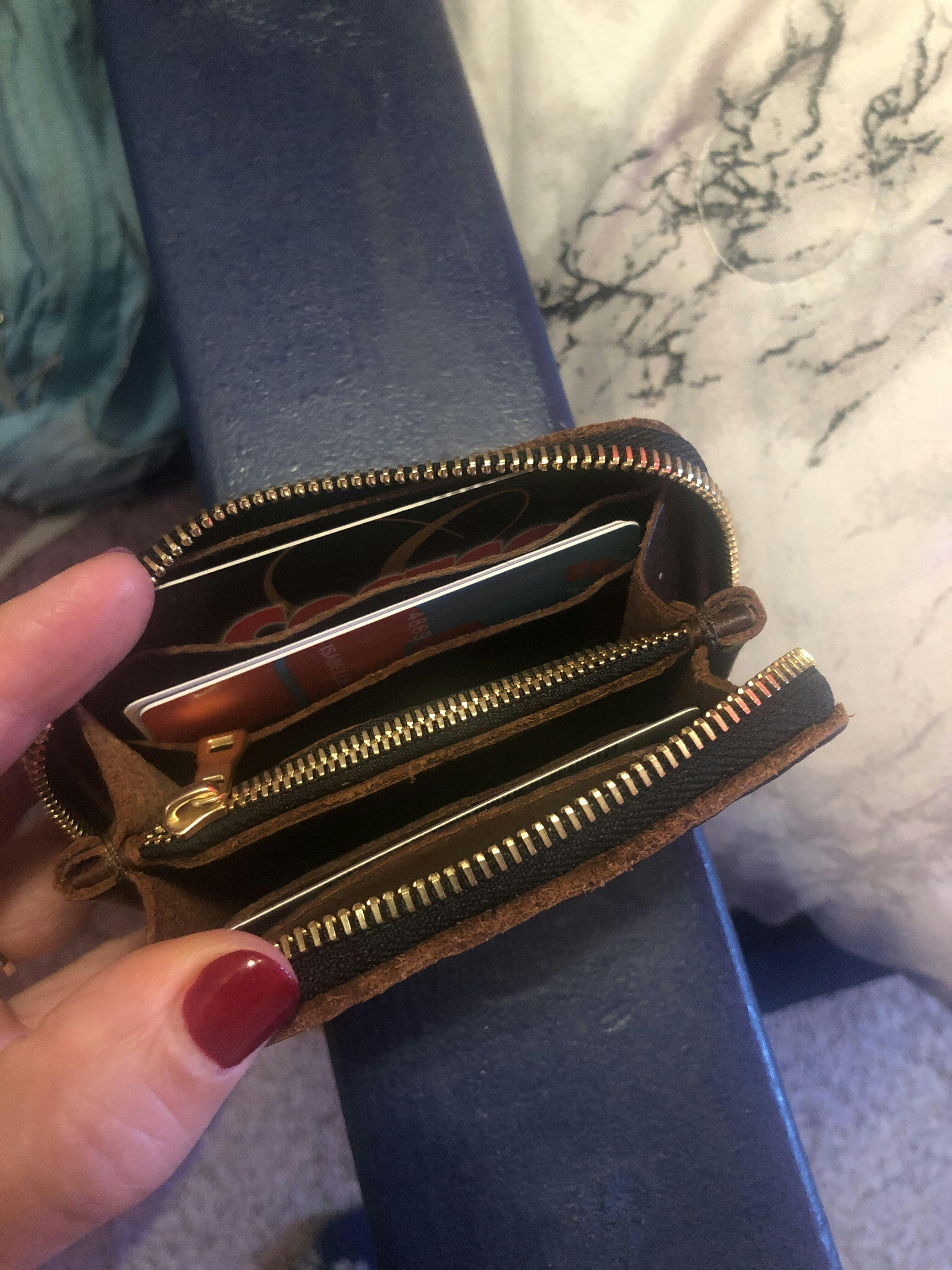 'Almost Perfect' Small Zip Wallet | Portland Leather Goods