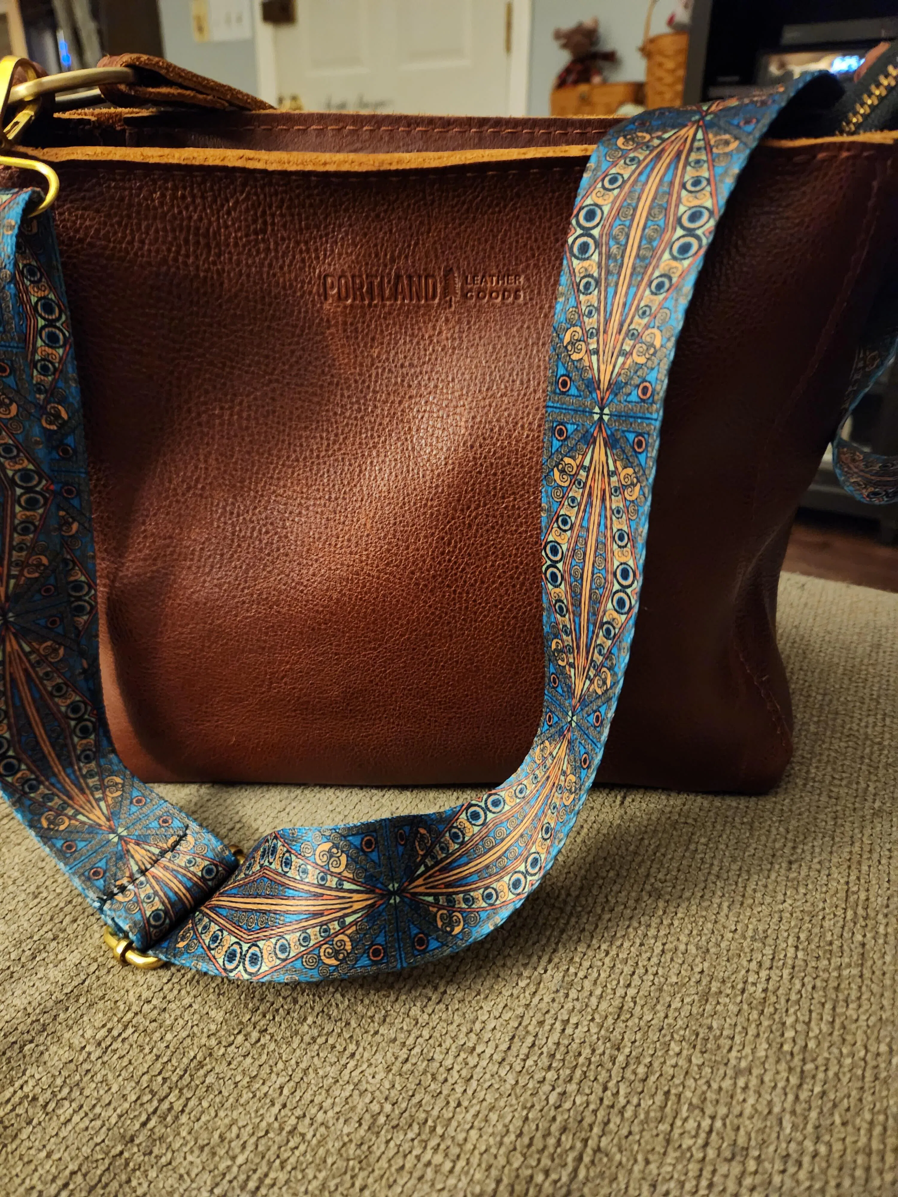 Almost Perfect' Triangle Shoulder Bag | Portland Leather Goods