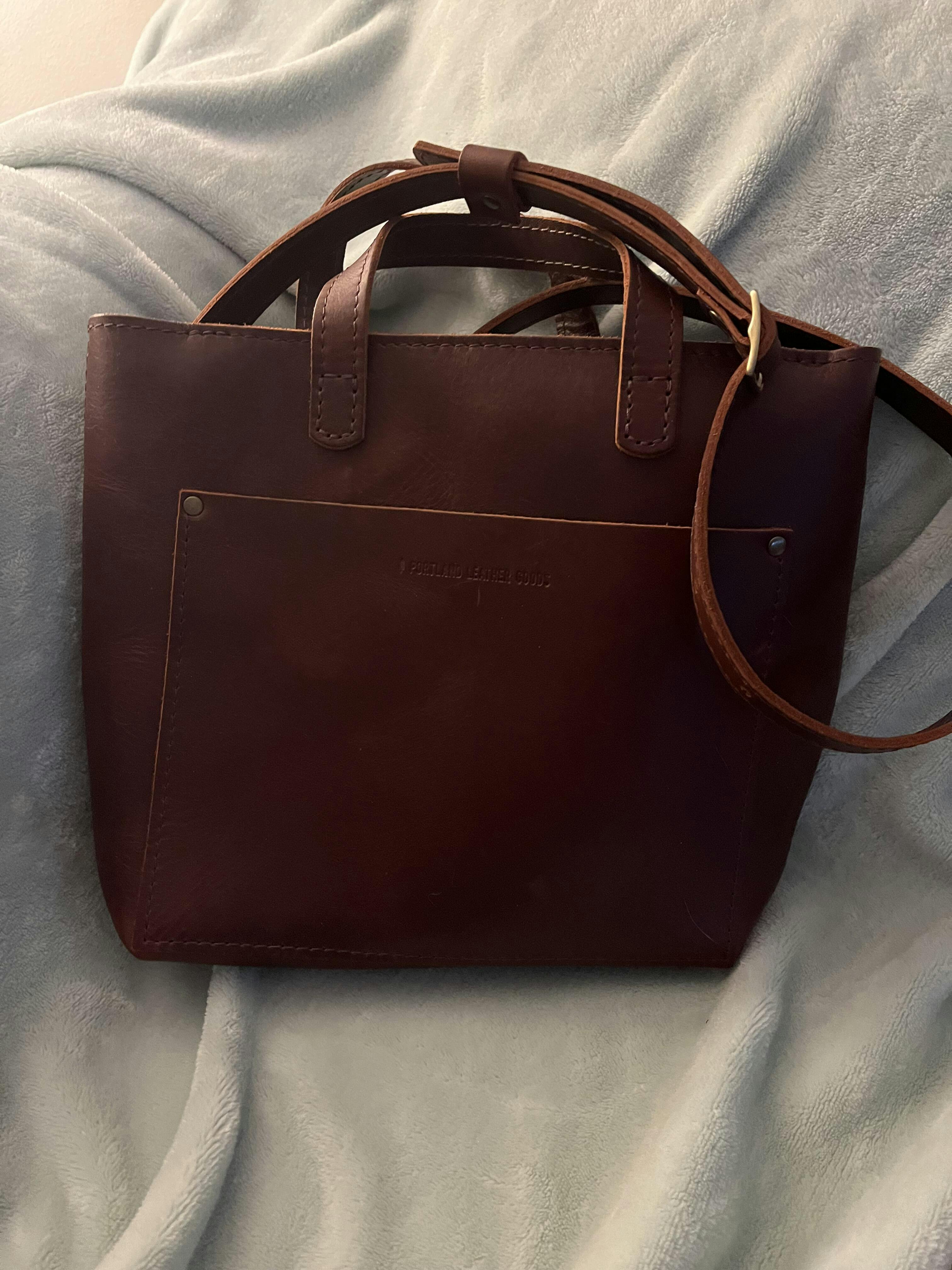 'Almost Perfect' Mini Crossbody Tote | Portland Leather Goods