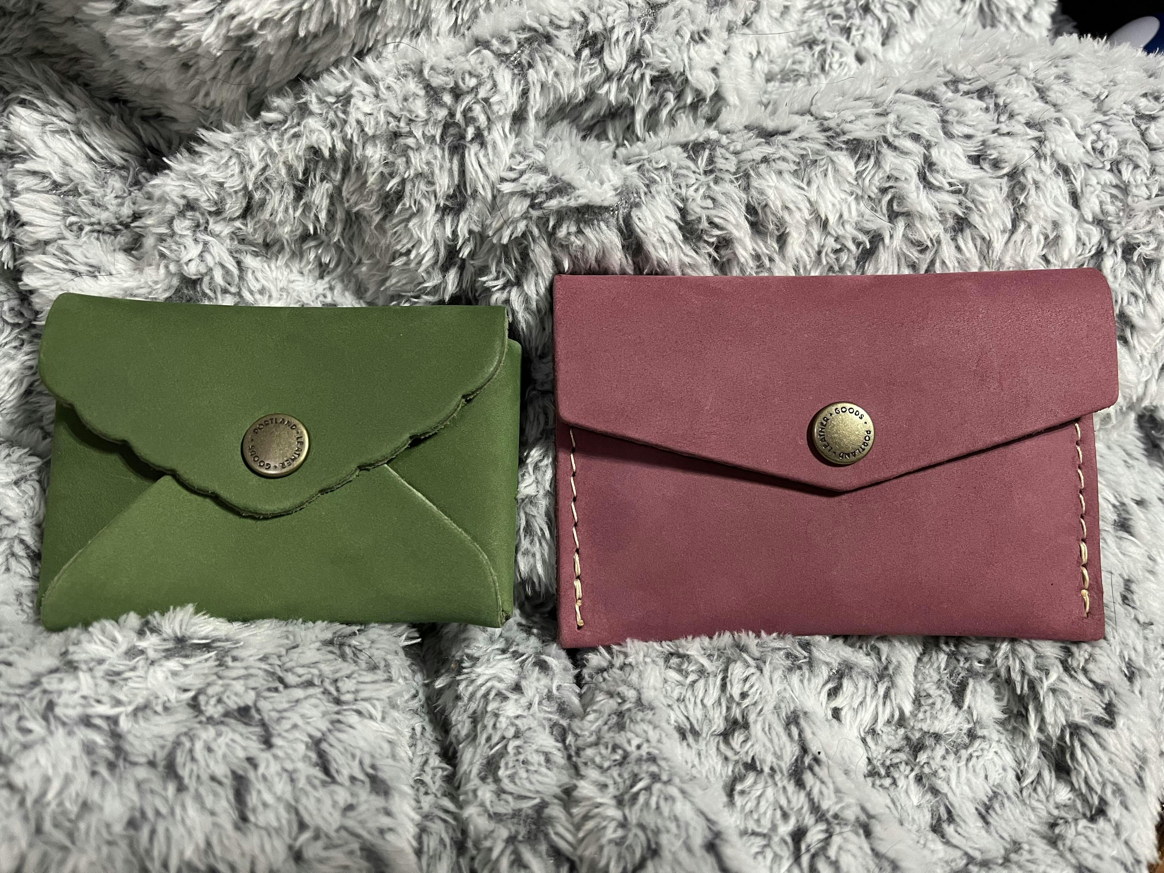 'Almost Perfect' Mini Envelope Wallet | Portland Leather Goods