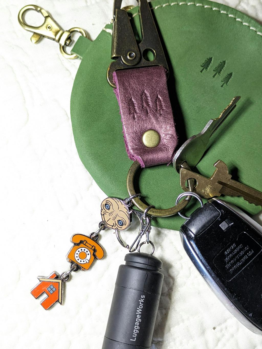 Men's / Women's PLG Keychain | Portland Leather Goods
