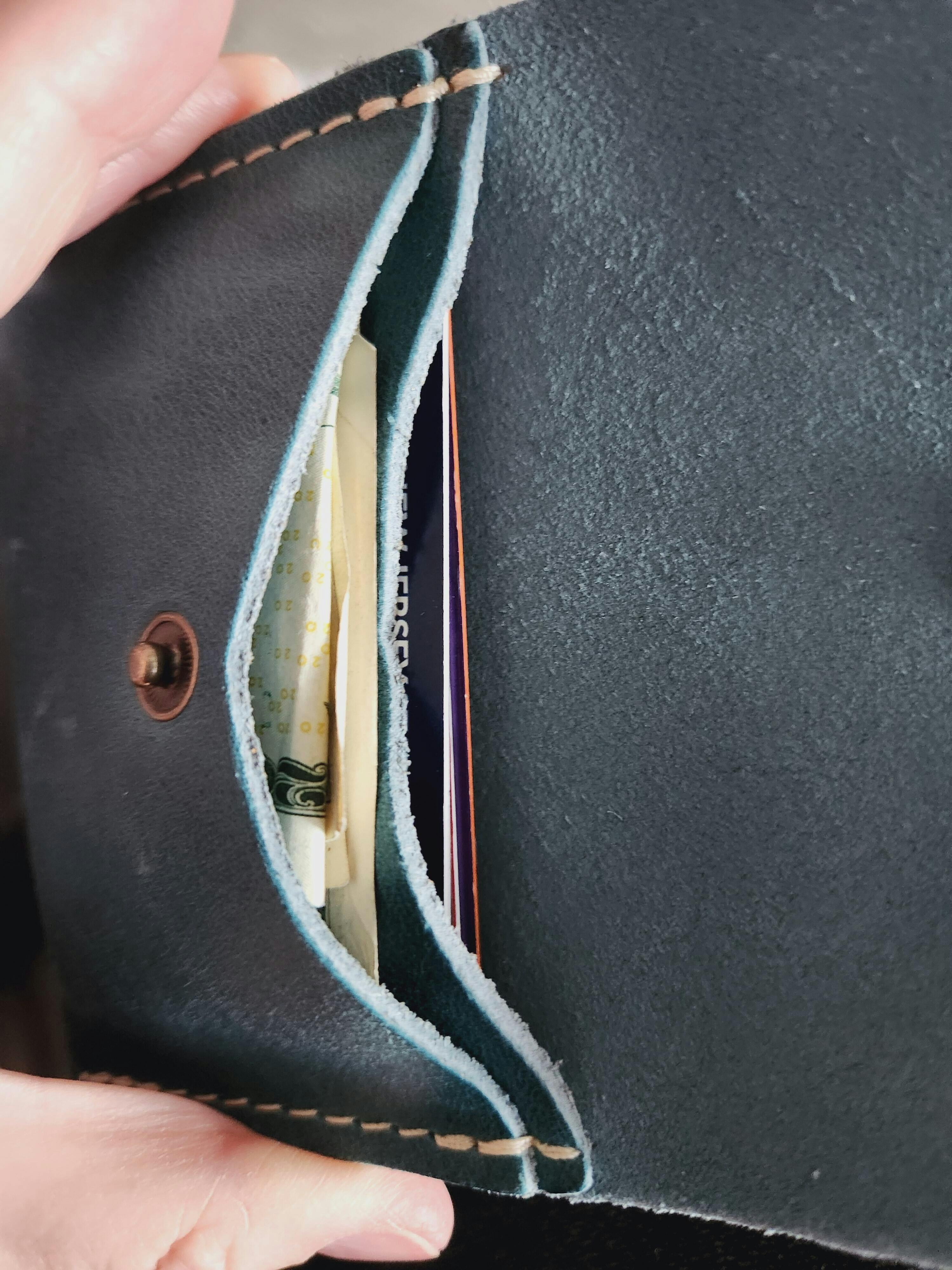 'Almost Perfect' Mini Envelope Wallet | Portland Leather Goods