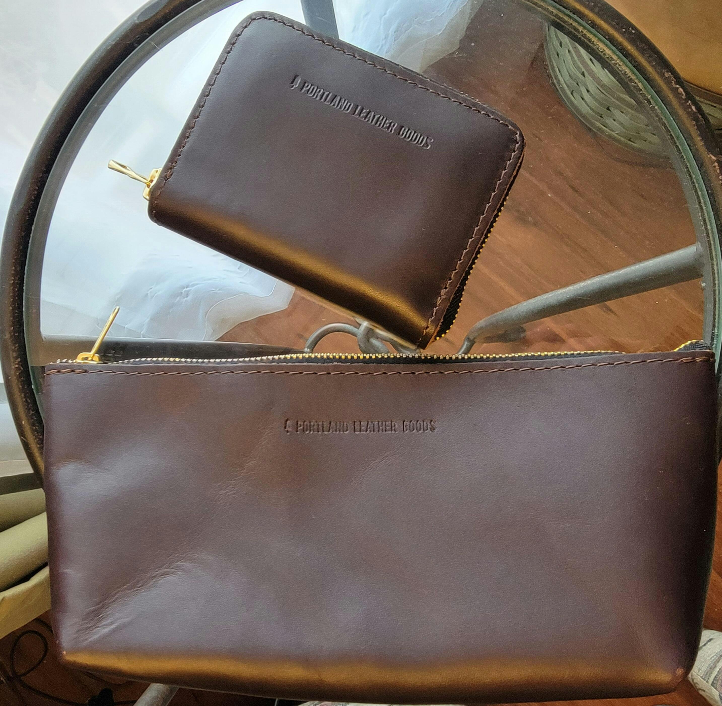 'Almost Perfect' Small Zip Wallet | Portland Leather Goods