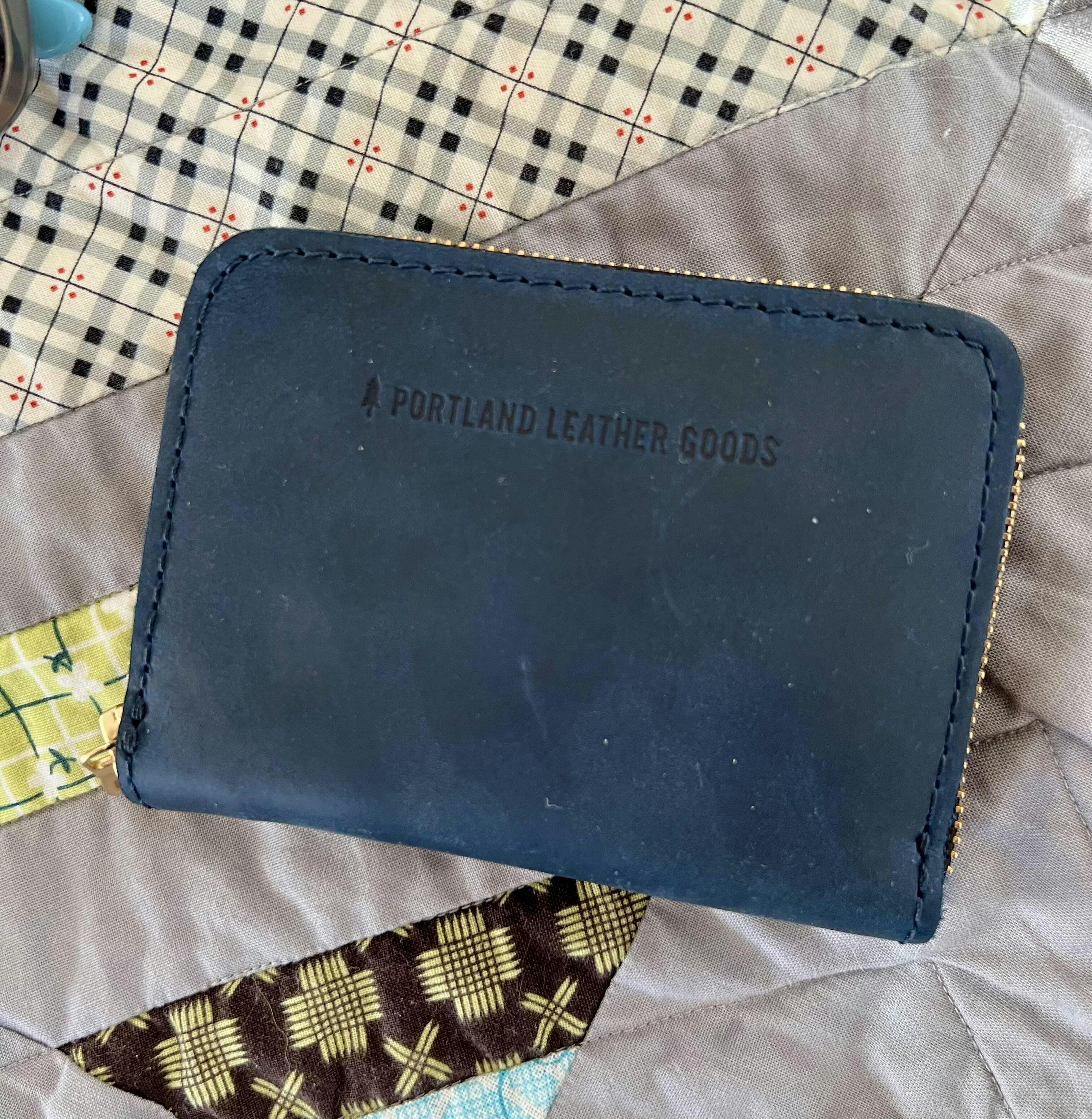 'Almost Perfect' Small Zip Wallet | Portland Leather Goods