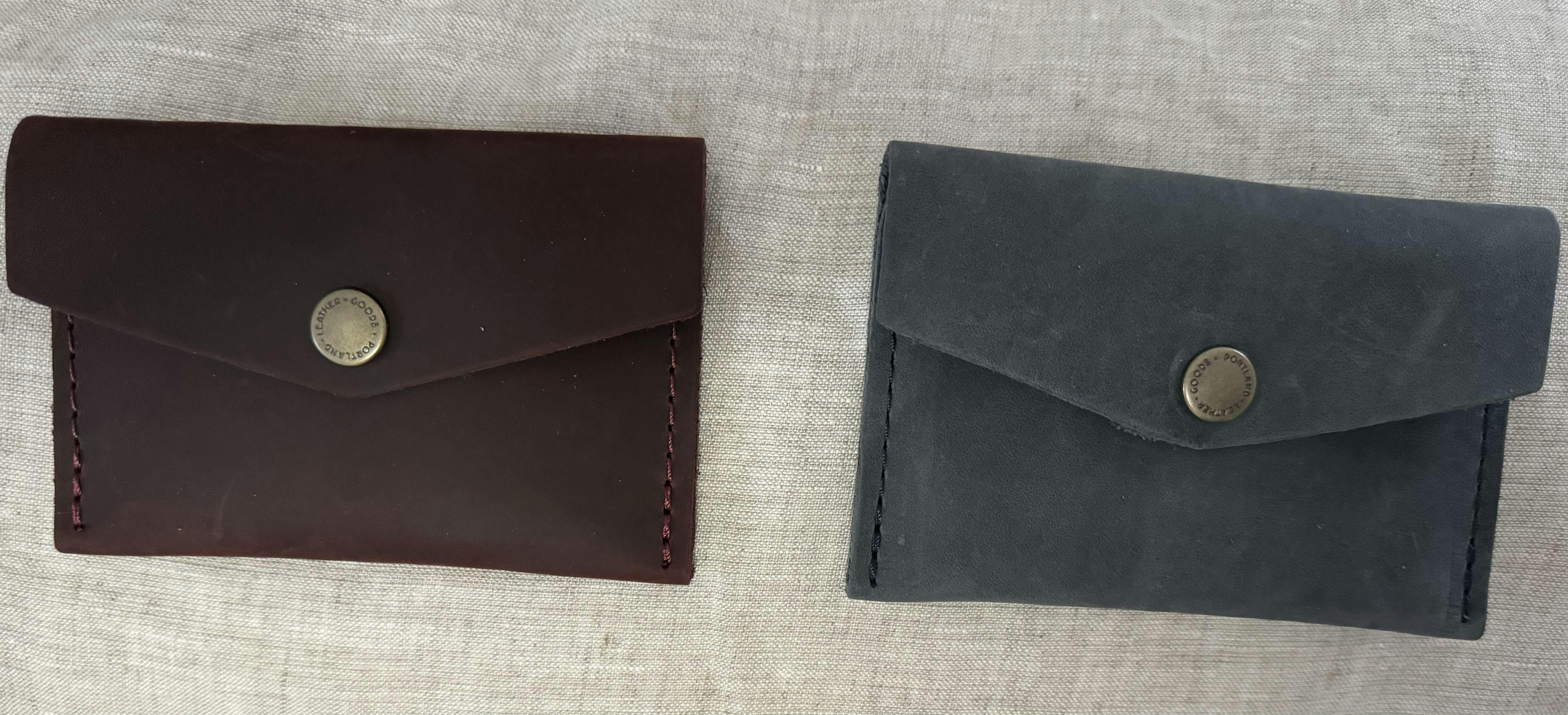 'Almost Perfect' Mini Envelope Wallet | Portland Leather Goods