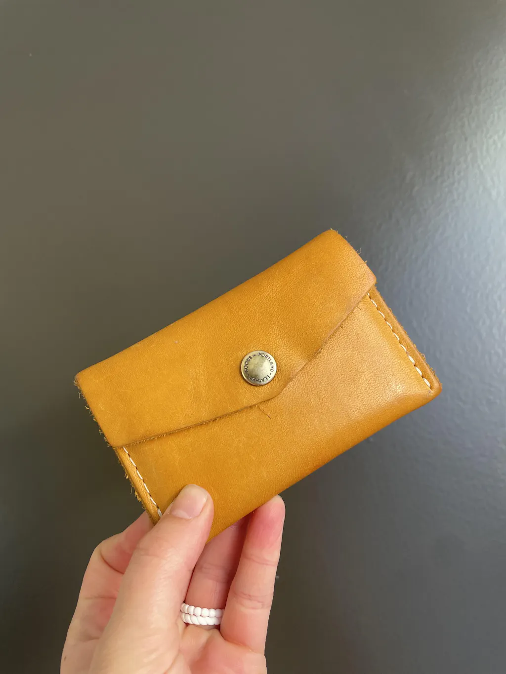 'Almost Perfect' Mini Envelope Wallet | Portland Leather Goods