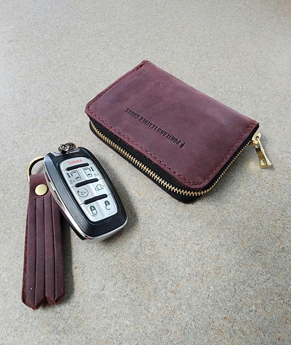 Small Zip Wallet | Portland Leather Goods