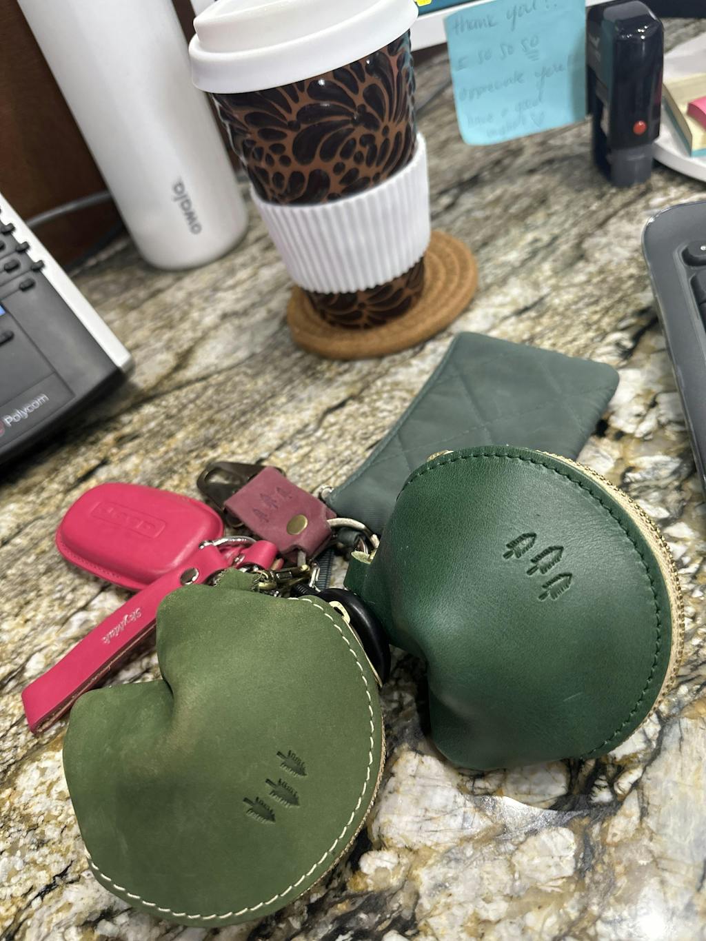 Fortune Cookie Keychain – Portland Leather