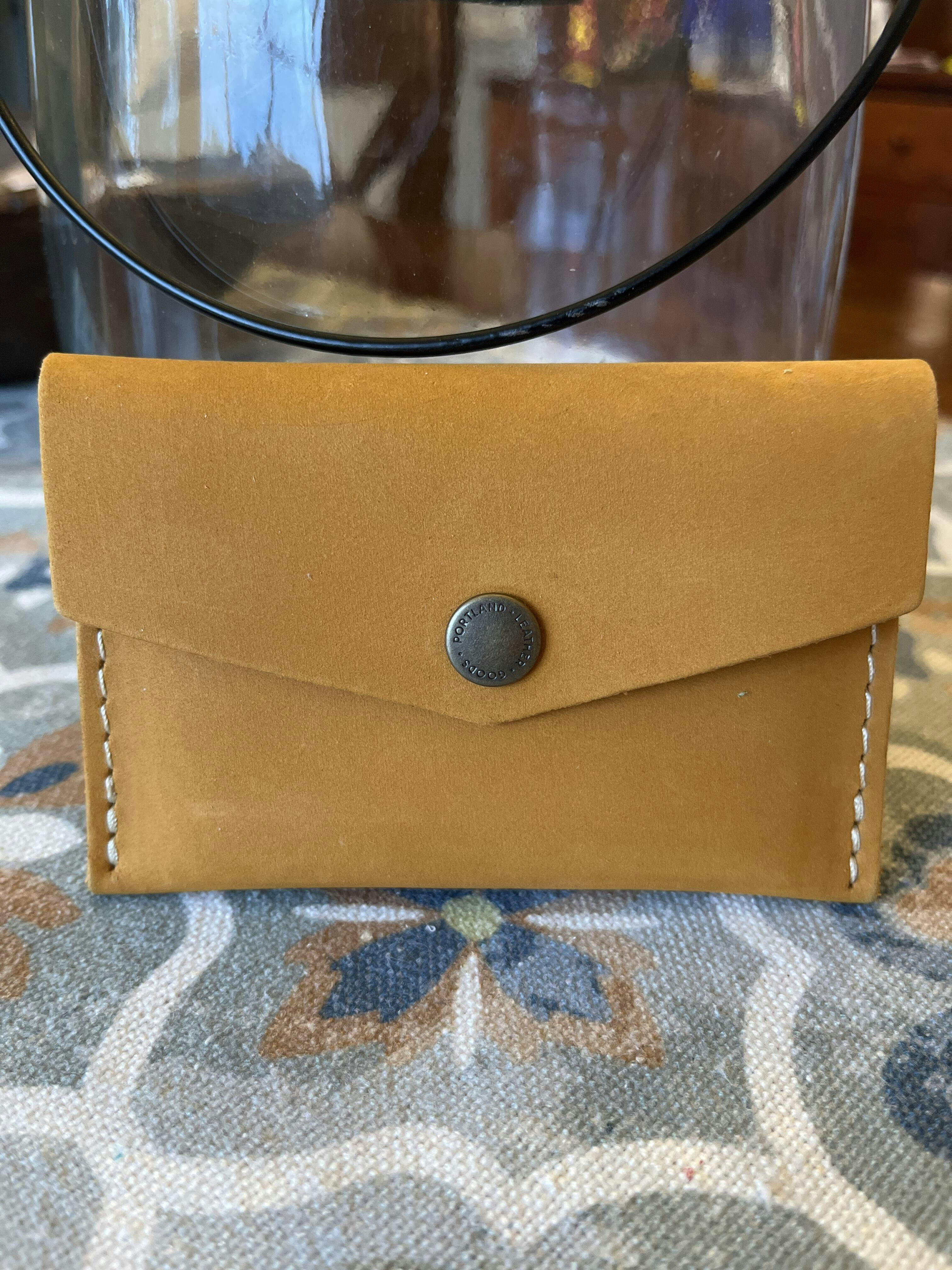 'Almost Perfect' Mini Envelope Wallet | Portland Leather Goods