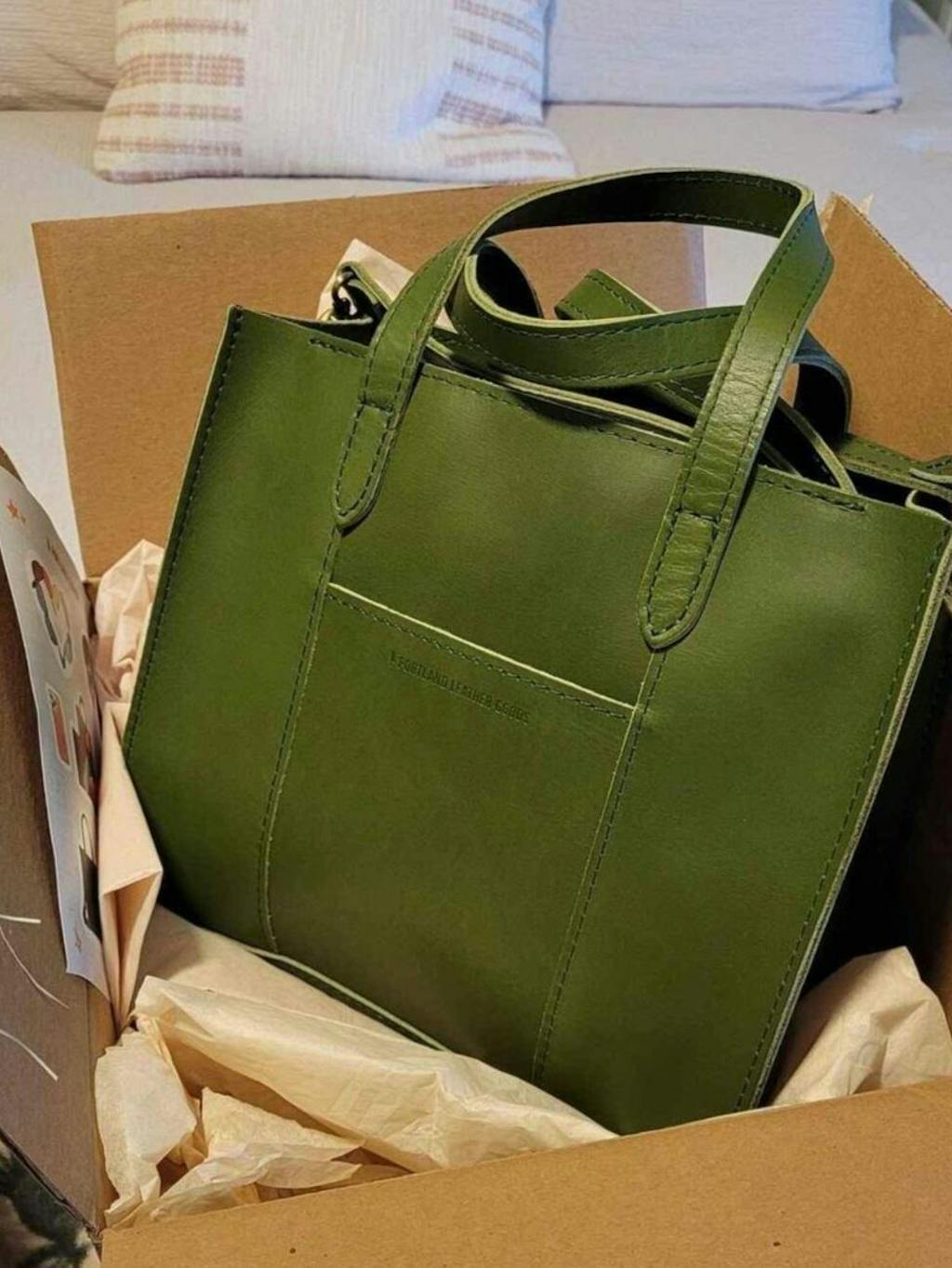 'Almost Perfect' Lola Crossbody Tote | Portland Leather Goods