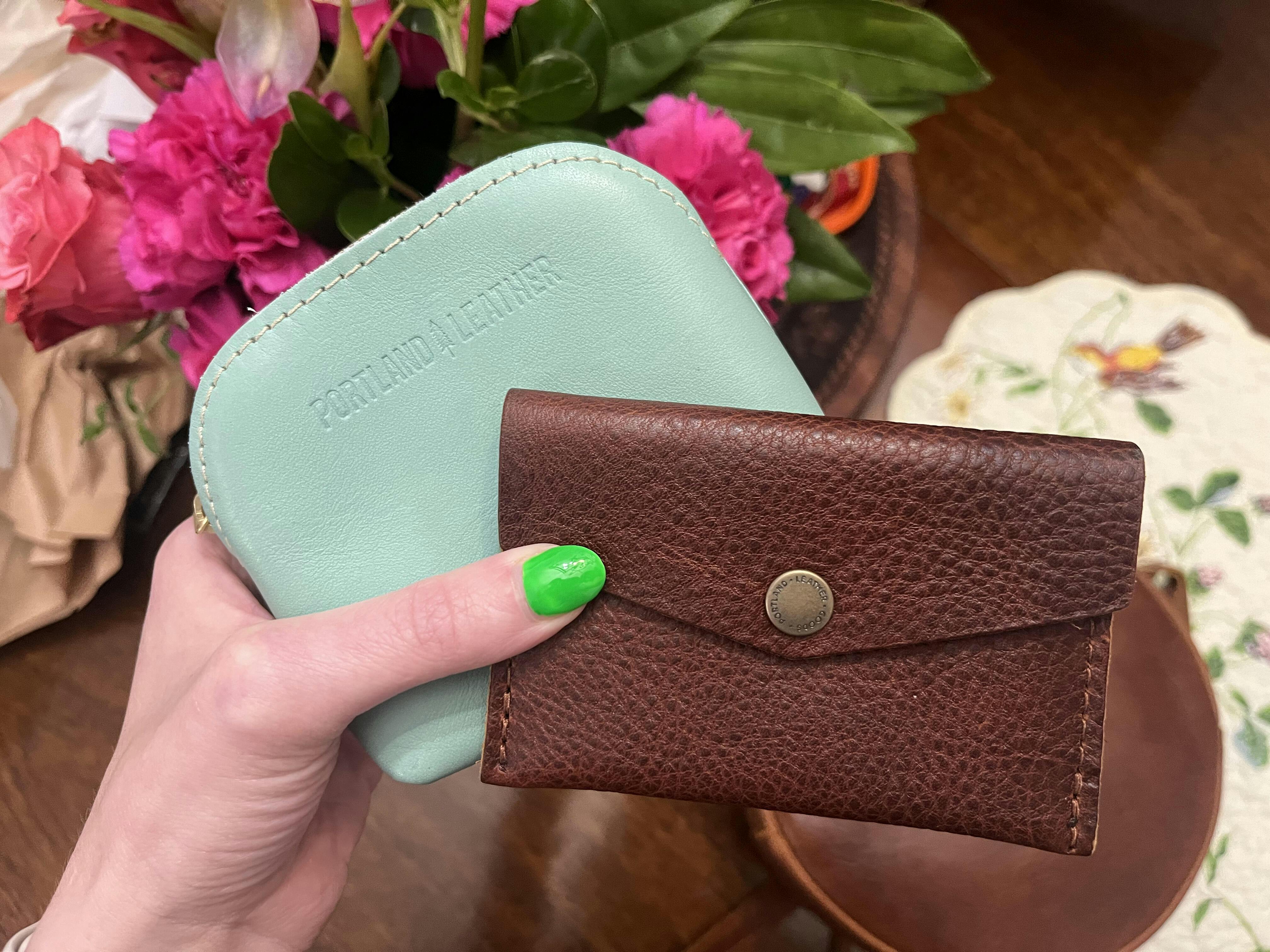 'Almost Perfect' Mini Envelope Wallet | Portland Leather Goods