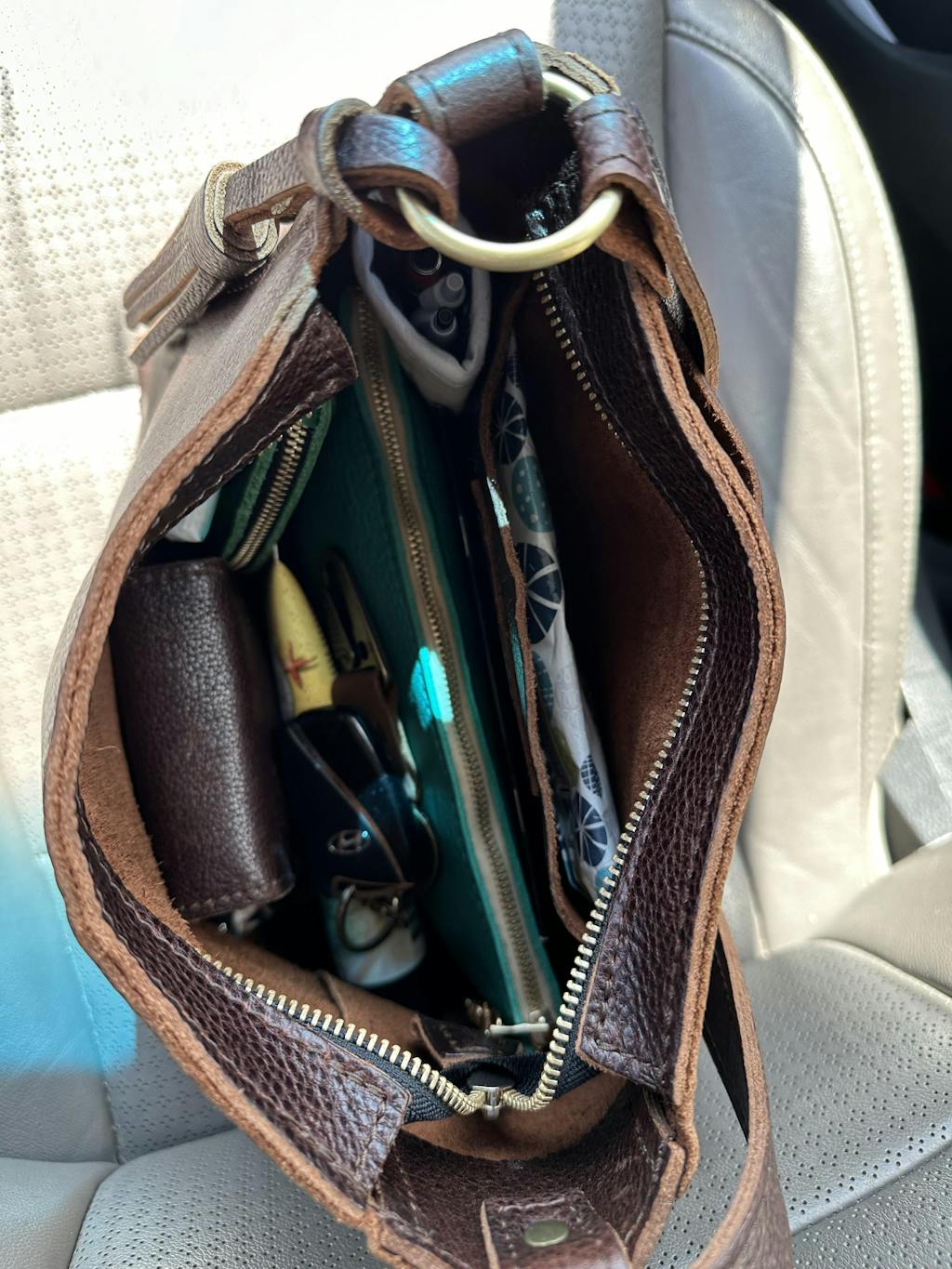 Triangle Shoulder Bag | Portland Leather Goods