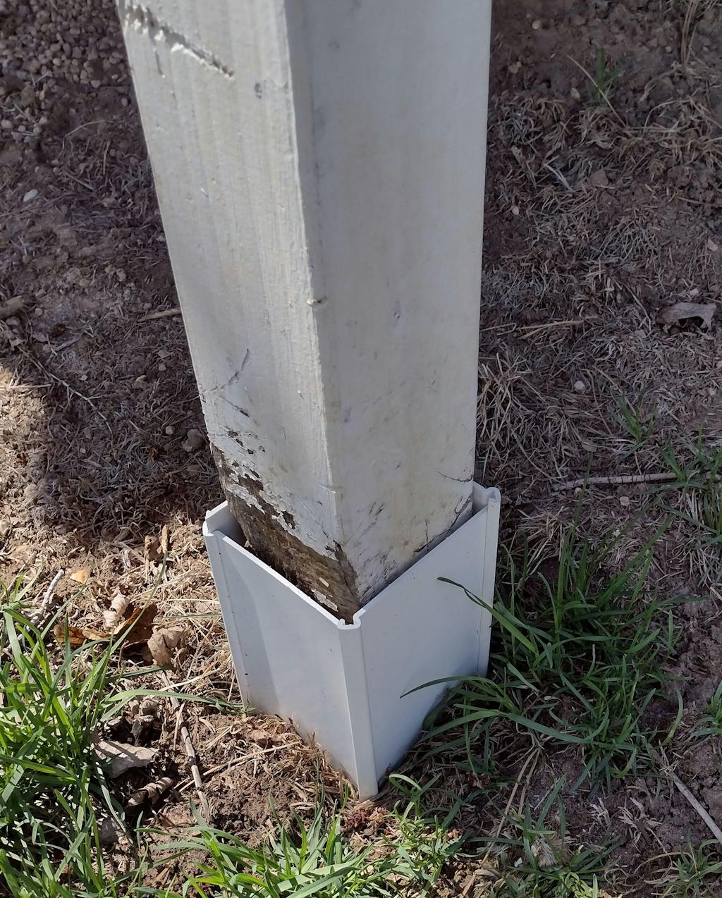 Post Shields 4x4 - Post Protection for standard 4x4 posts 3.5" x 3.5"