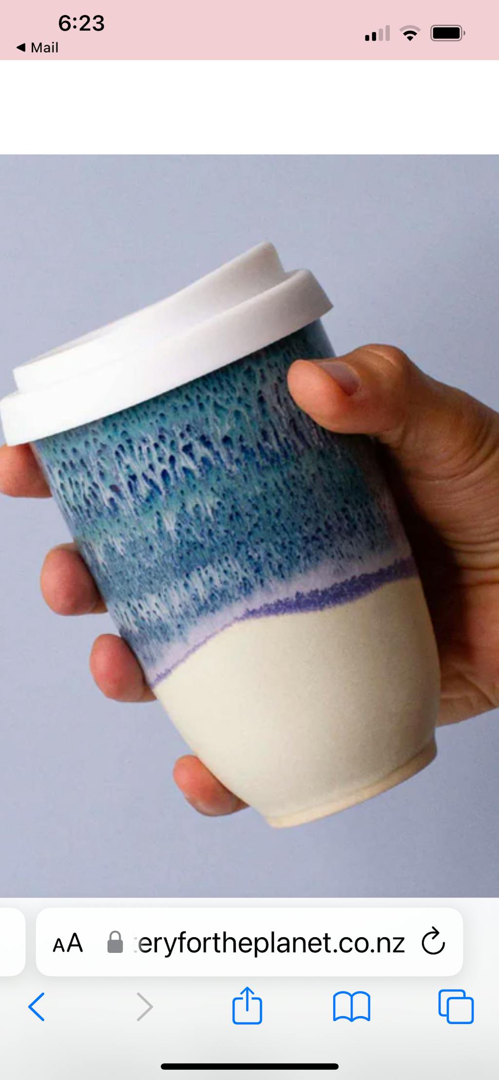 Blue Ceramic Cups | Many Glazes | Pottery For The Planet