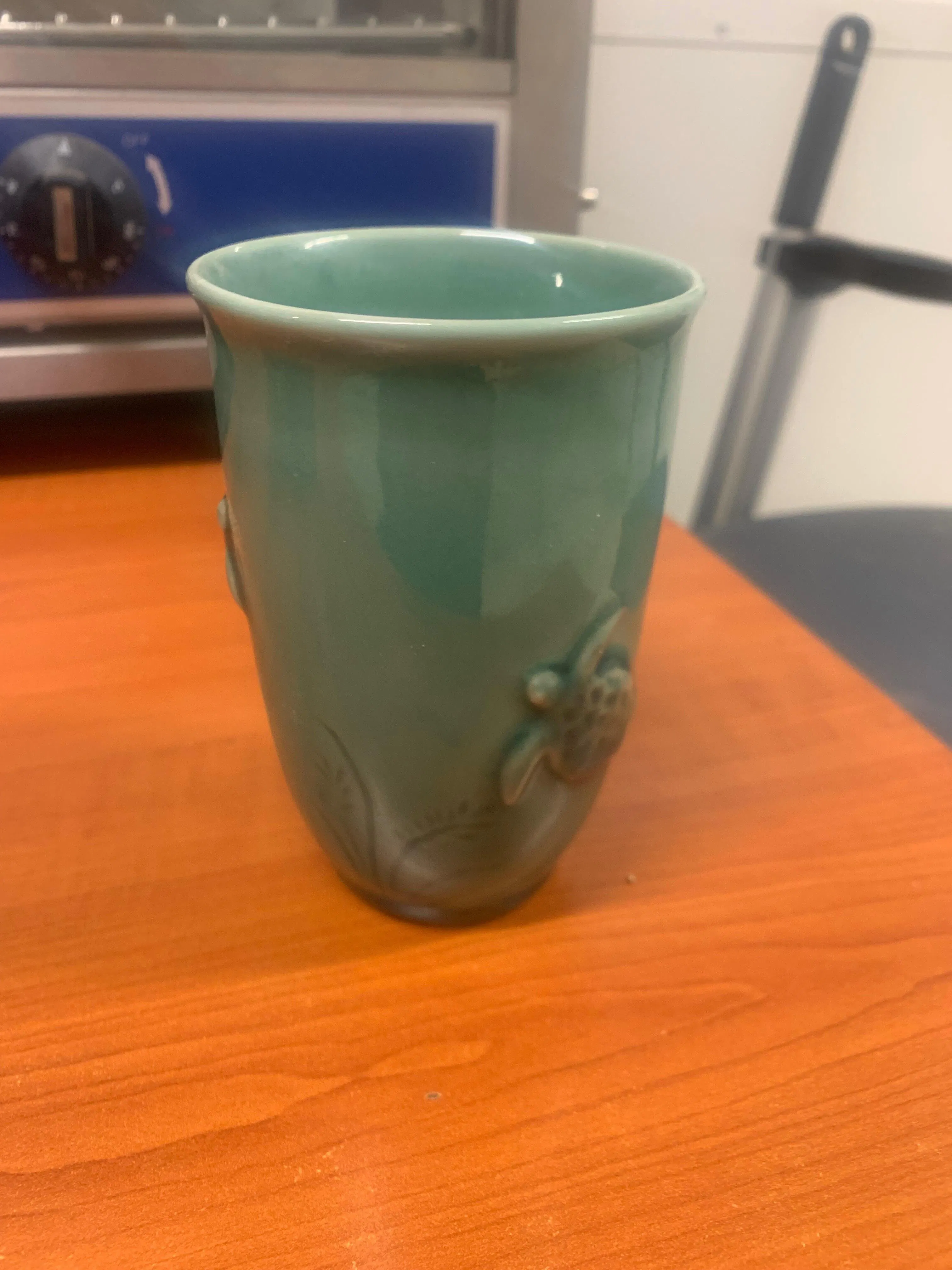 Ceramic Cup With Silicone Lid | Many Glazes | Pottery For The Planet