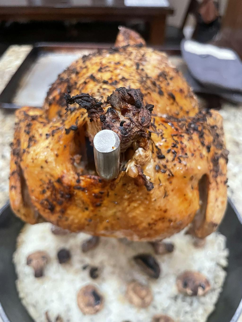 PoulTree: Chicken Roaster Gadget for Ovens and BBQs