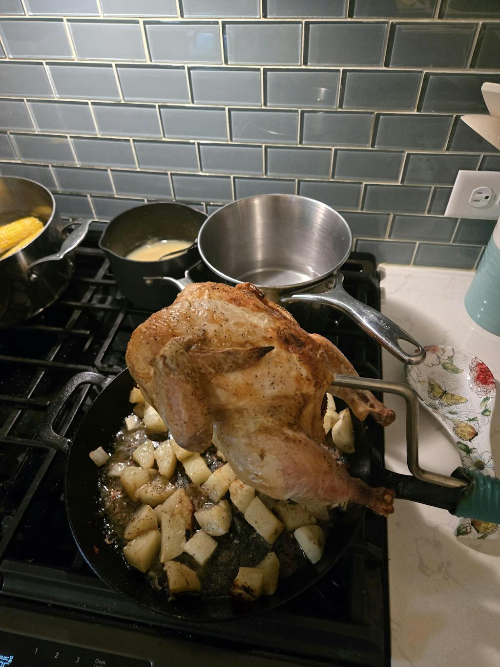 PoulTree: Chicken Roaster Gadget for Ovens and BBQs