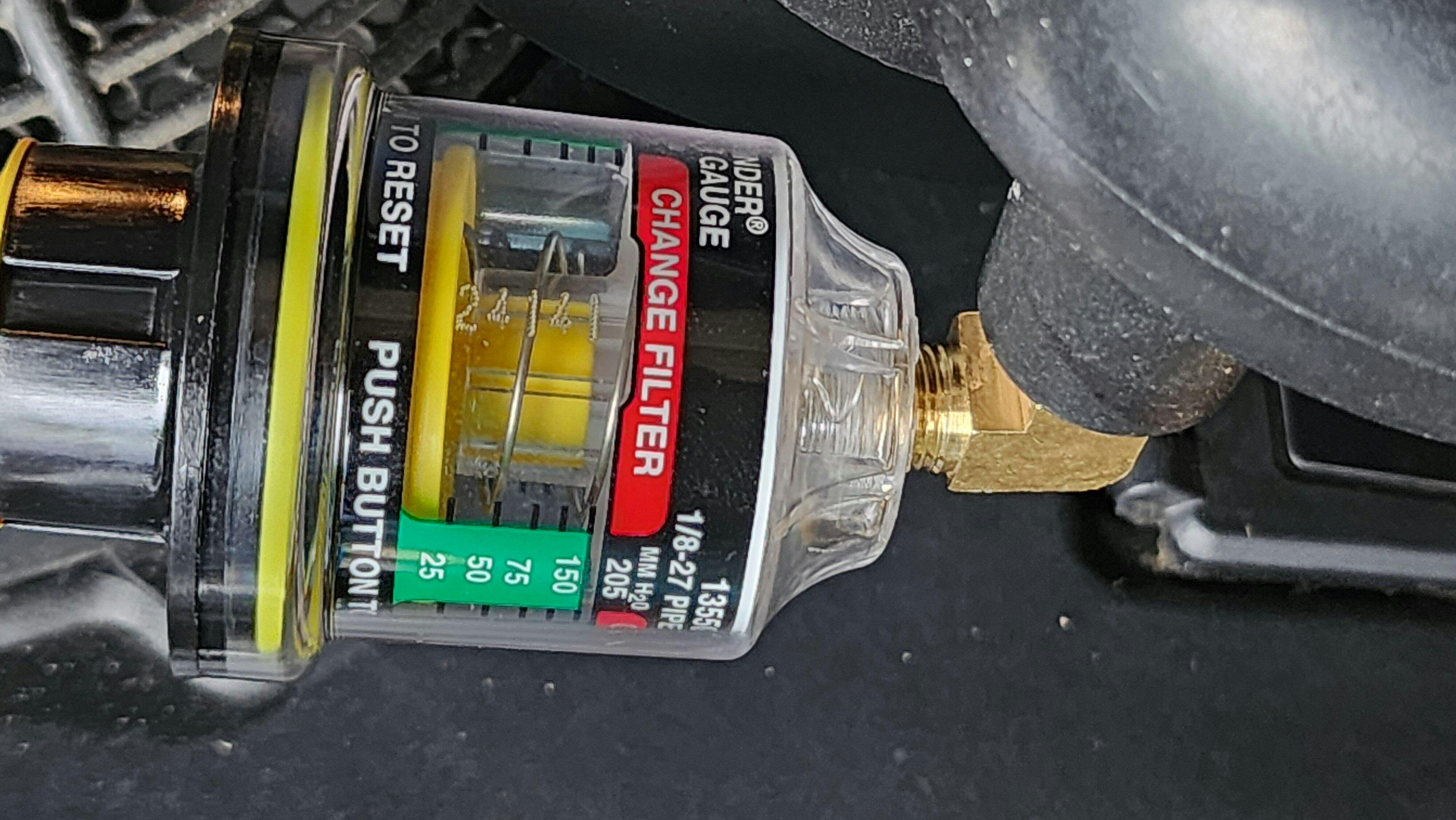 Filter Minder - Air Filter Restriction Gauge