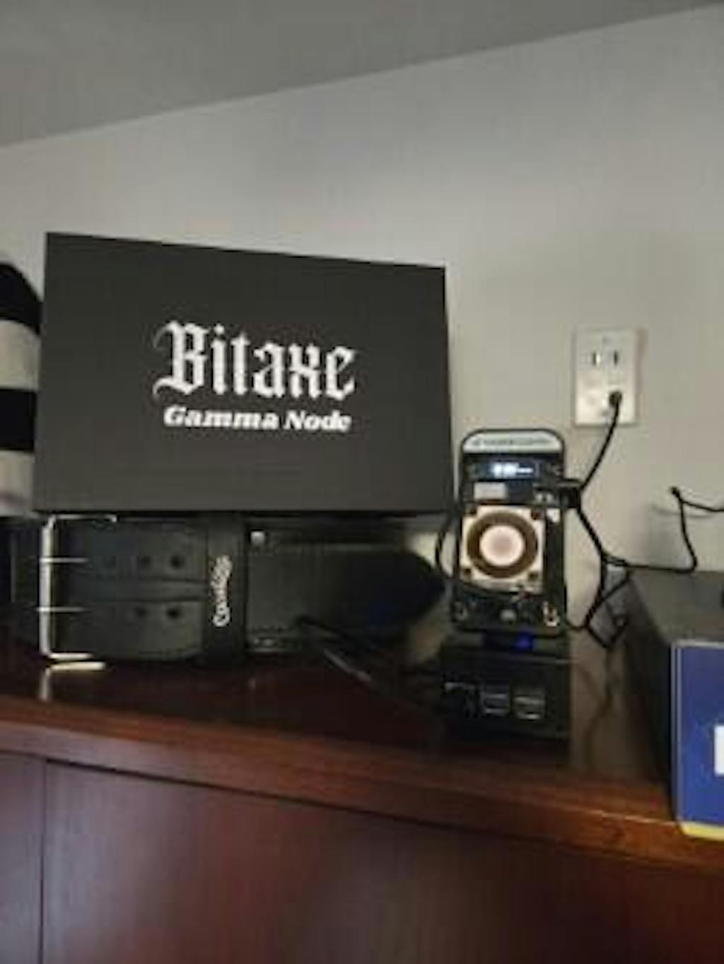 Bitaxe Gamma Node 1.1 TH/s - Built on Raspberry Pi 5 – Power Mining