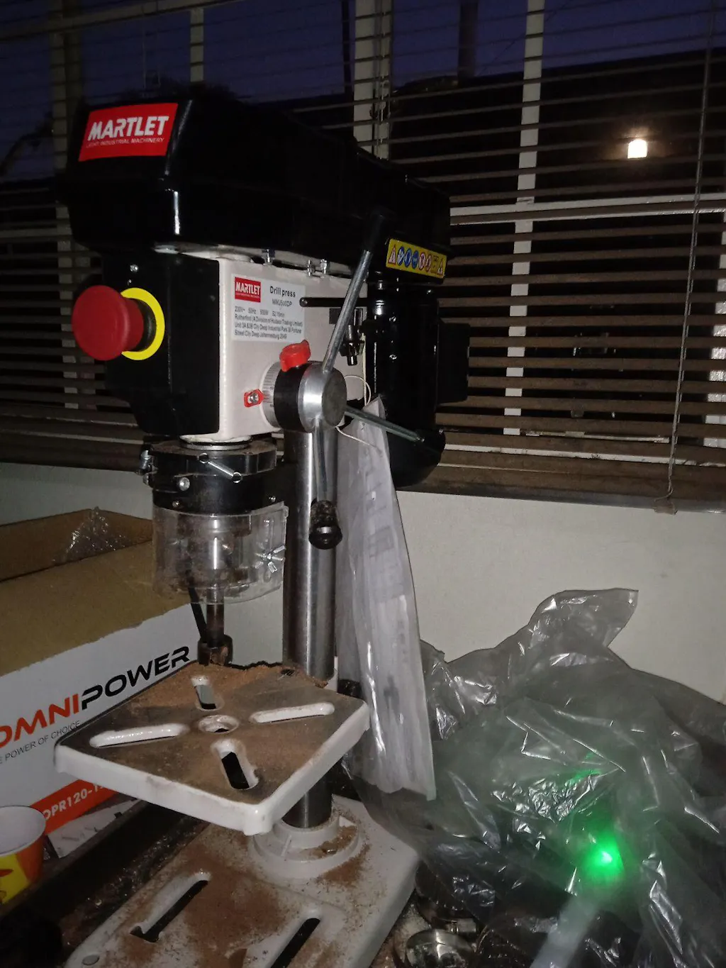 Martlet MMJ500DP Drill Press Bench Type