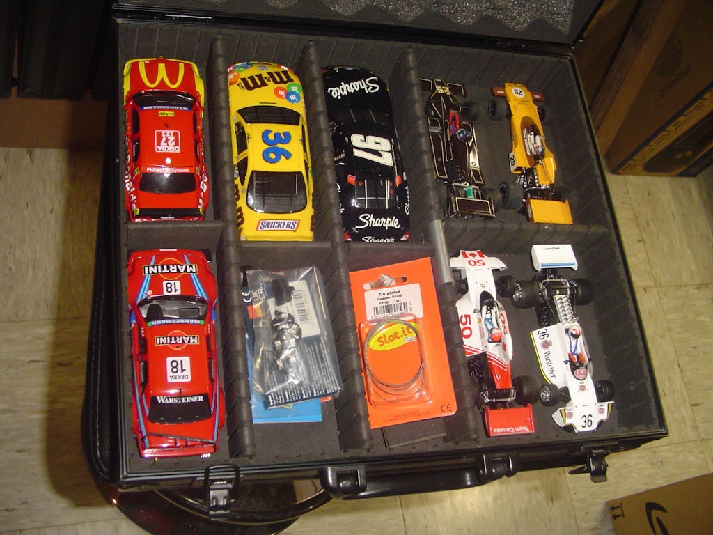 1/32 Slot Car Aluminum Carrying Case For Scalextric Carrera Slot.it NSR ...