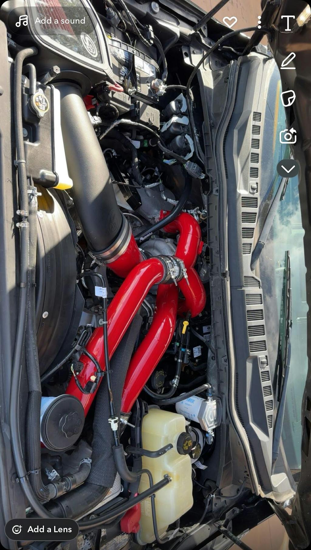 Pusher Intake System with Turbo Inlet for 2020+ Ford F250/350 6.7L ...