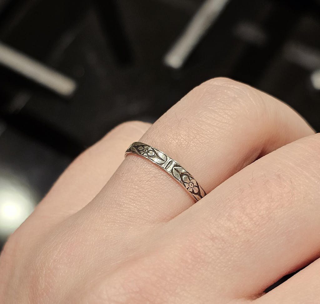 Fleur Stacking Ring – Prairie Sky Jewelry Co