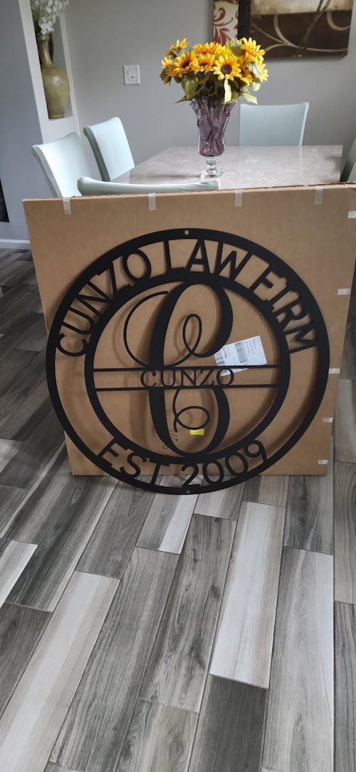 Precious Engraved Custom Metal Art - Beautiful Personalized Gifts