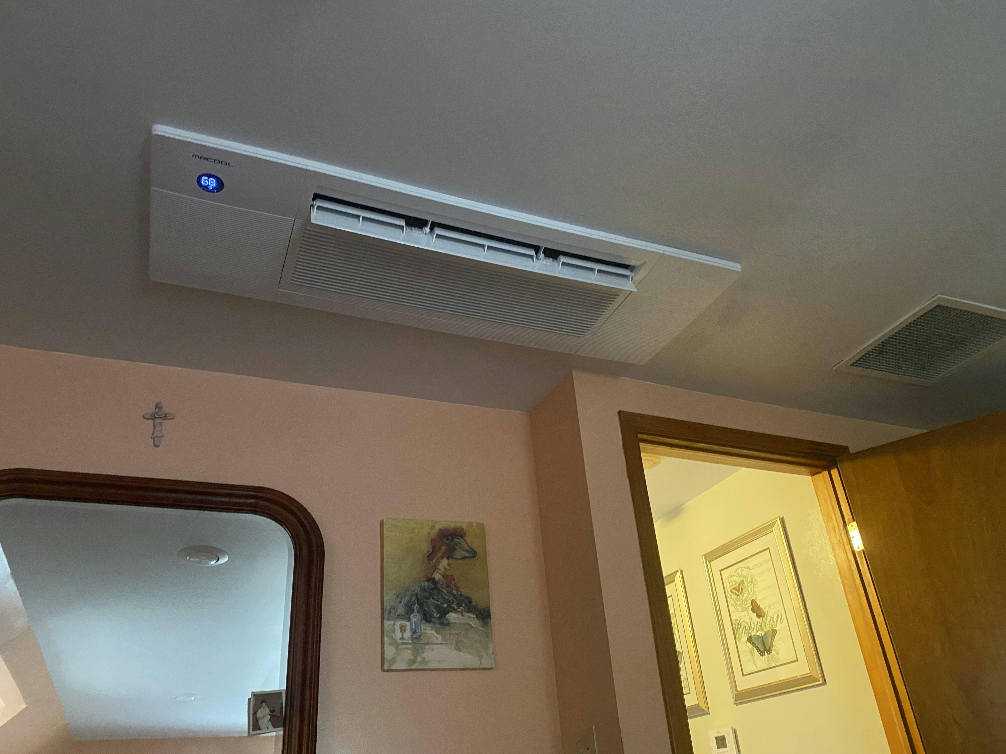 Mrcool Diy Mini Split 30 000 Btu 3 Zone Ceiling Cassette Ductless Ai