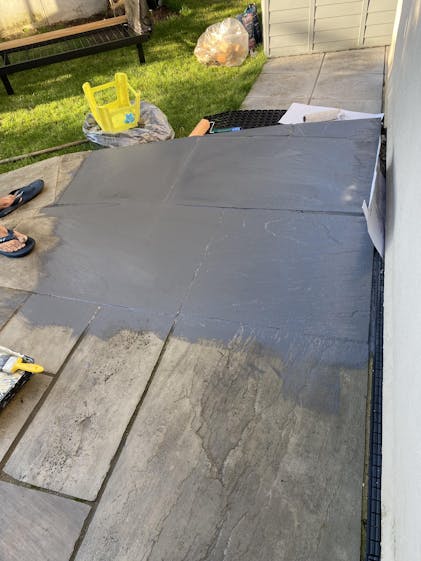 Patio Concrete Paint Color Ideas