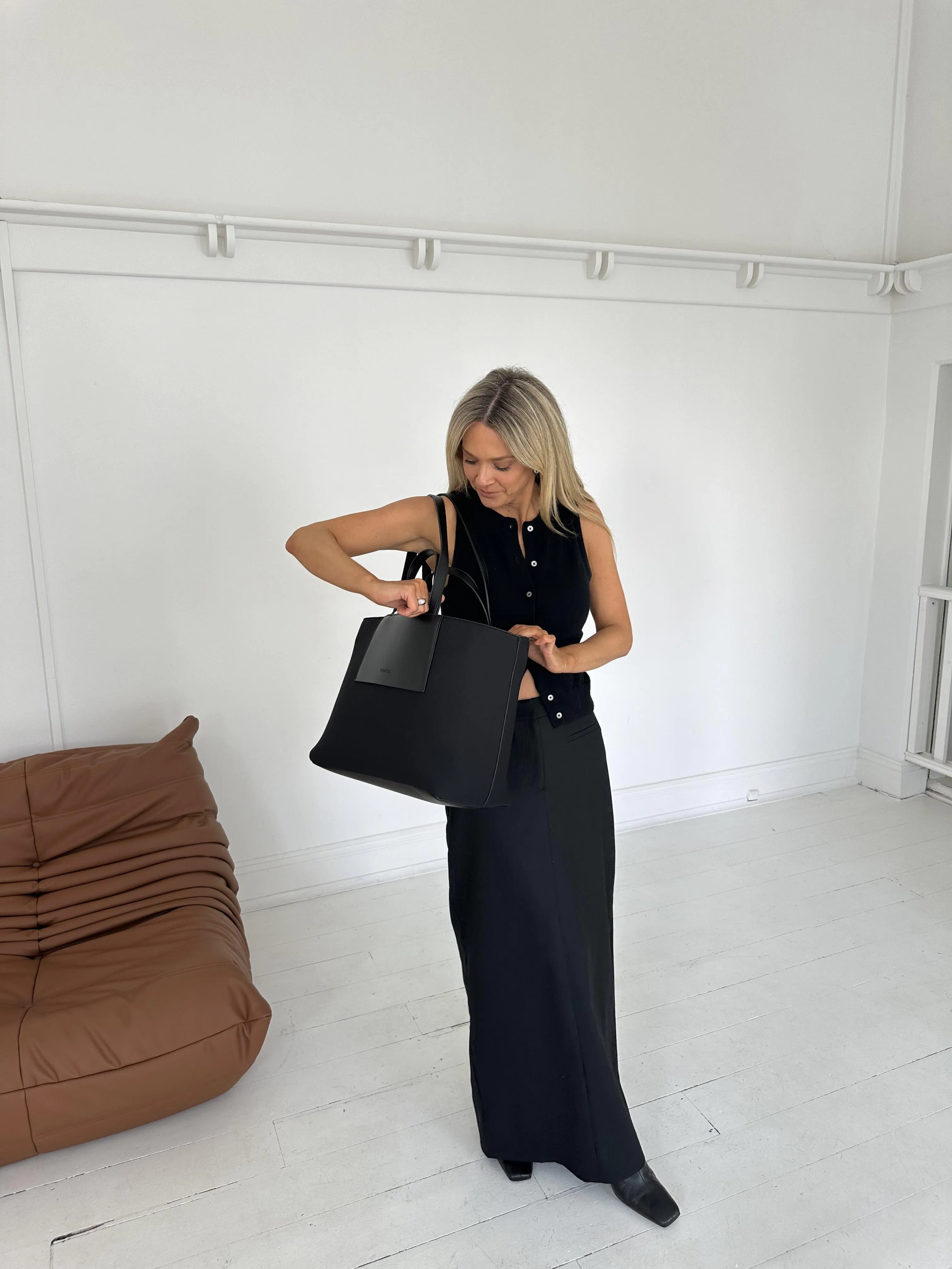 The Blake Bag (BLACK) Neoprene Tote Bag – Prene