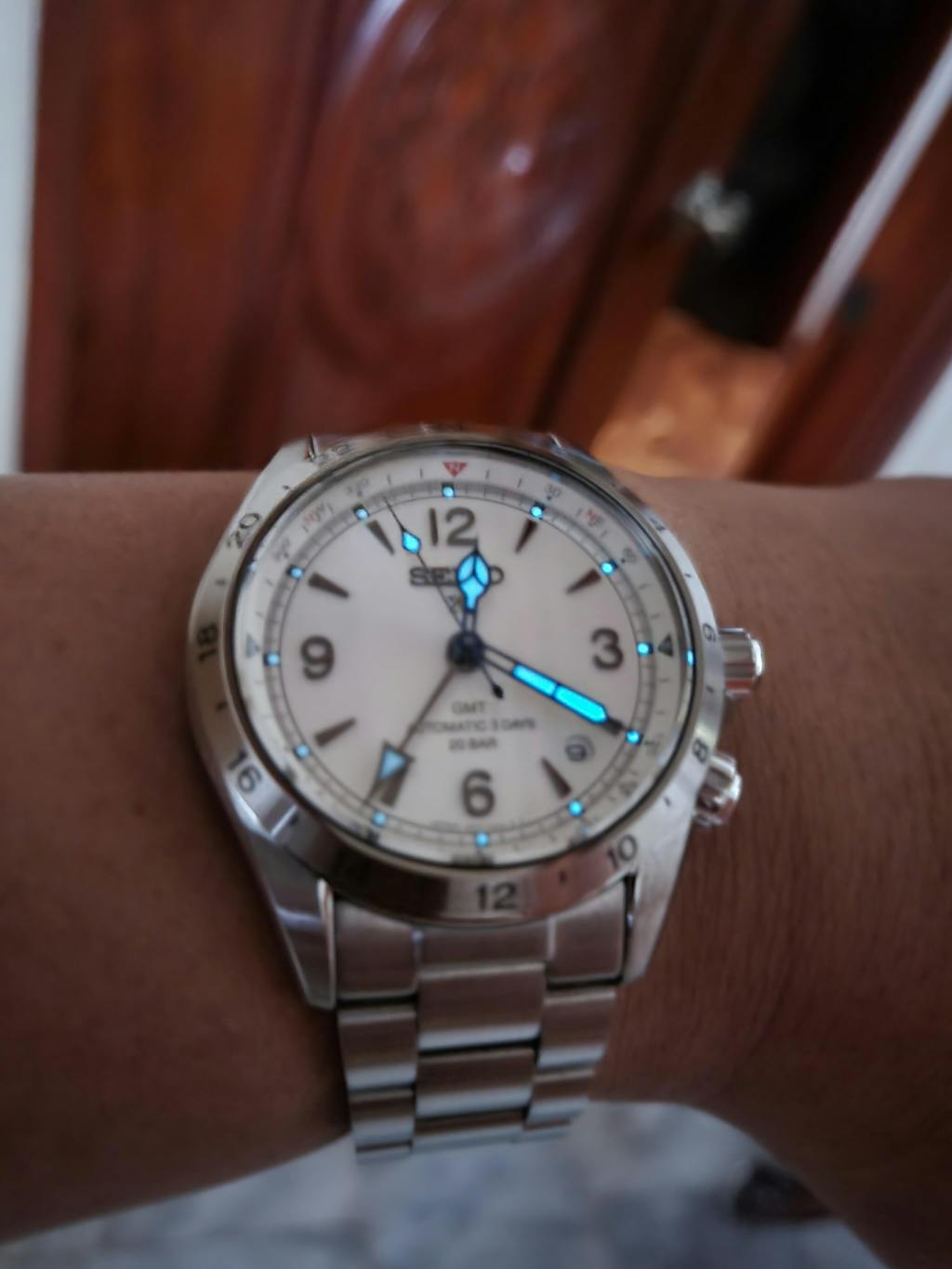Seiko Prospex 1968 Marinemaster Heritage White Stainless Steel Watch ...
