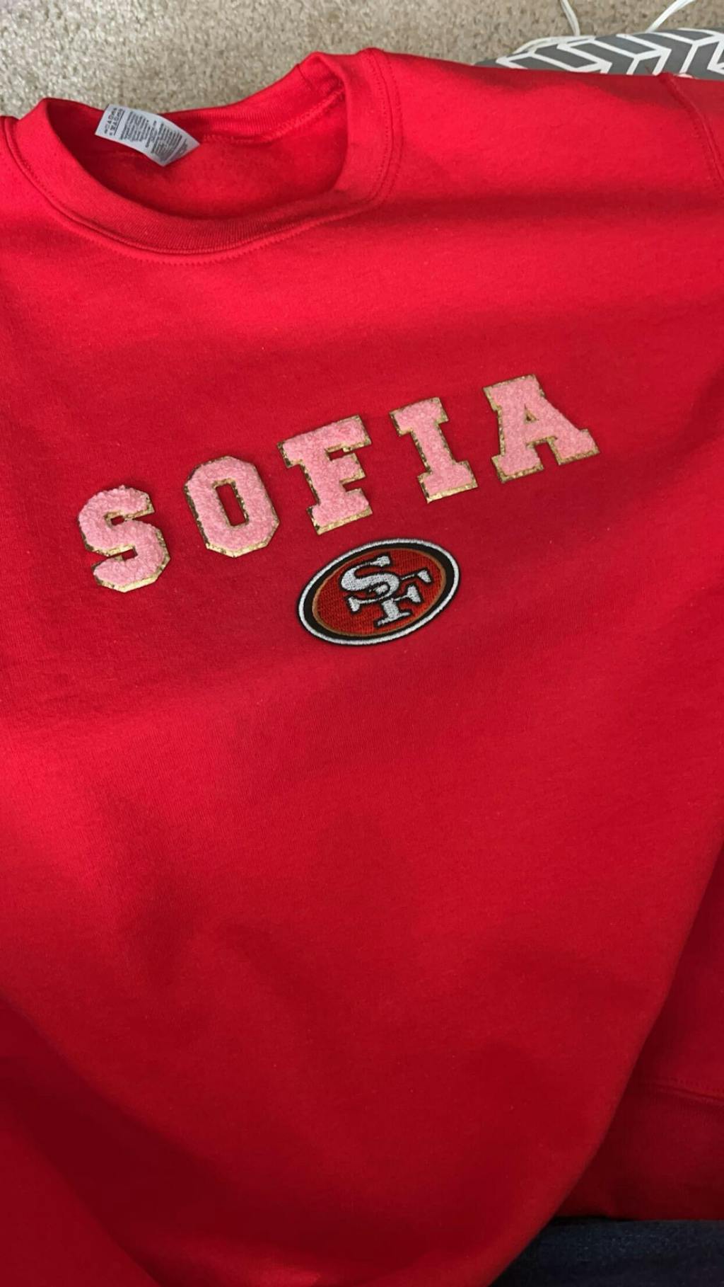 Varsity Letter - Chenille Patch – Pretty In Pink Transfers