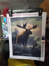 Buy Moose Diamond Painting Kit up to 30% Off | Pretty Neat Creative