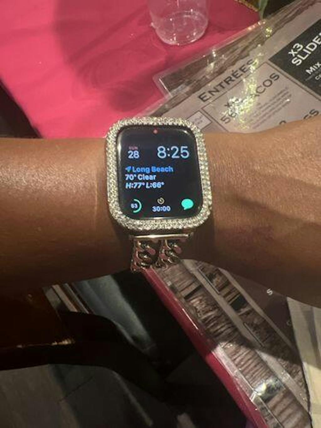 Double Chain Apple Watch Strap – Pretty Straps™