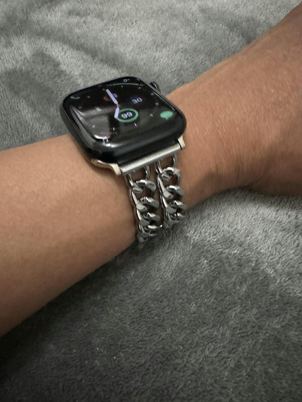 Double Chain Apple Watch Strap – Pretty Straps™